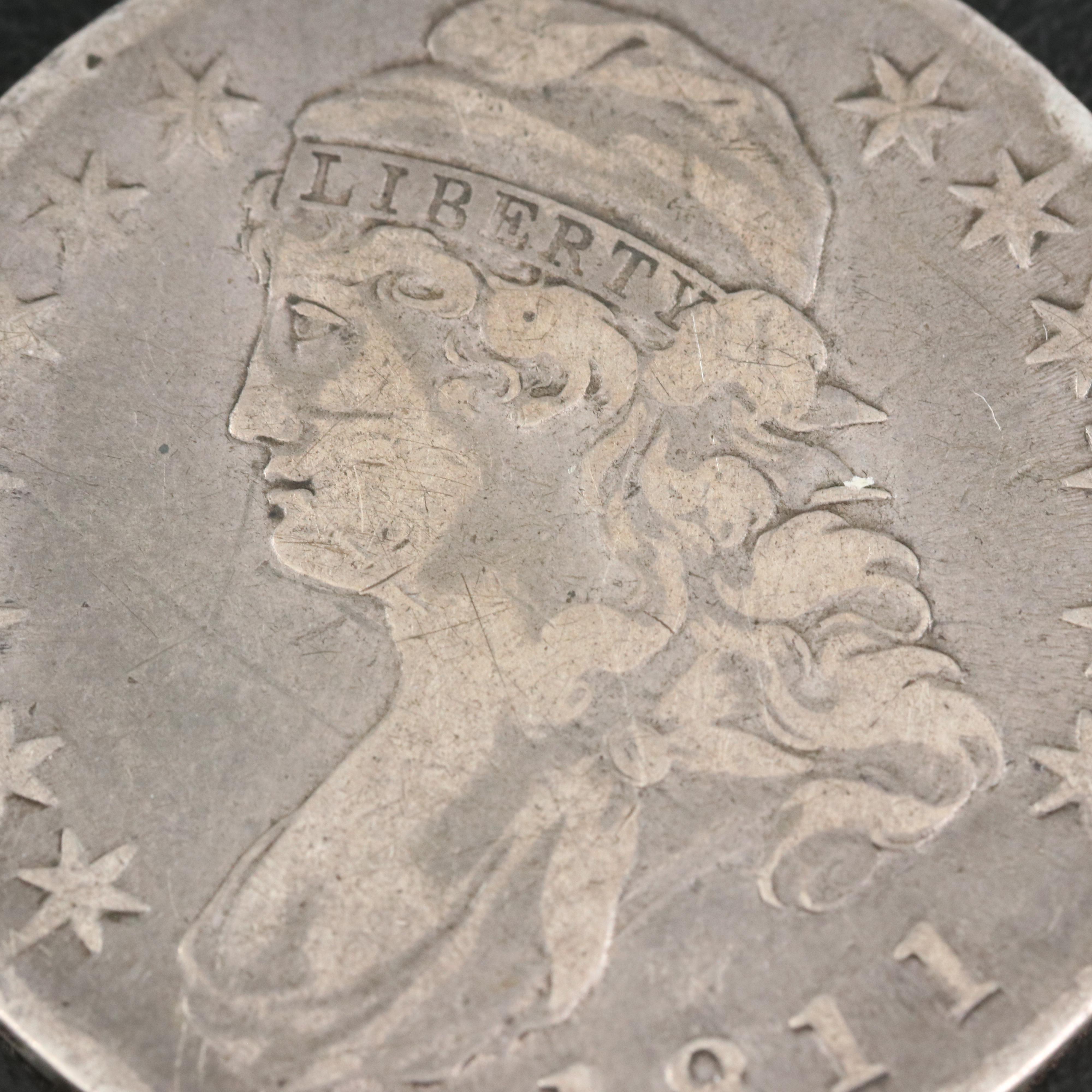 1811 Capped Bust Silver Half Dollar | EBTH