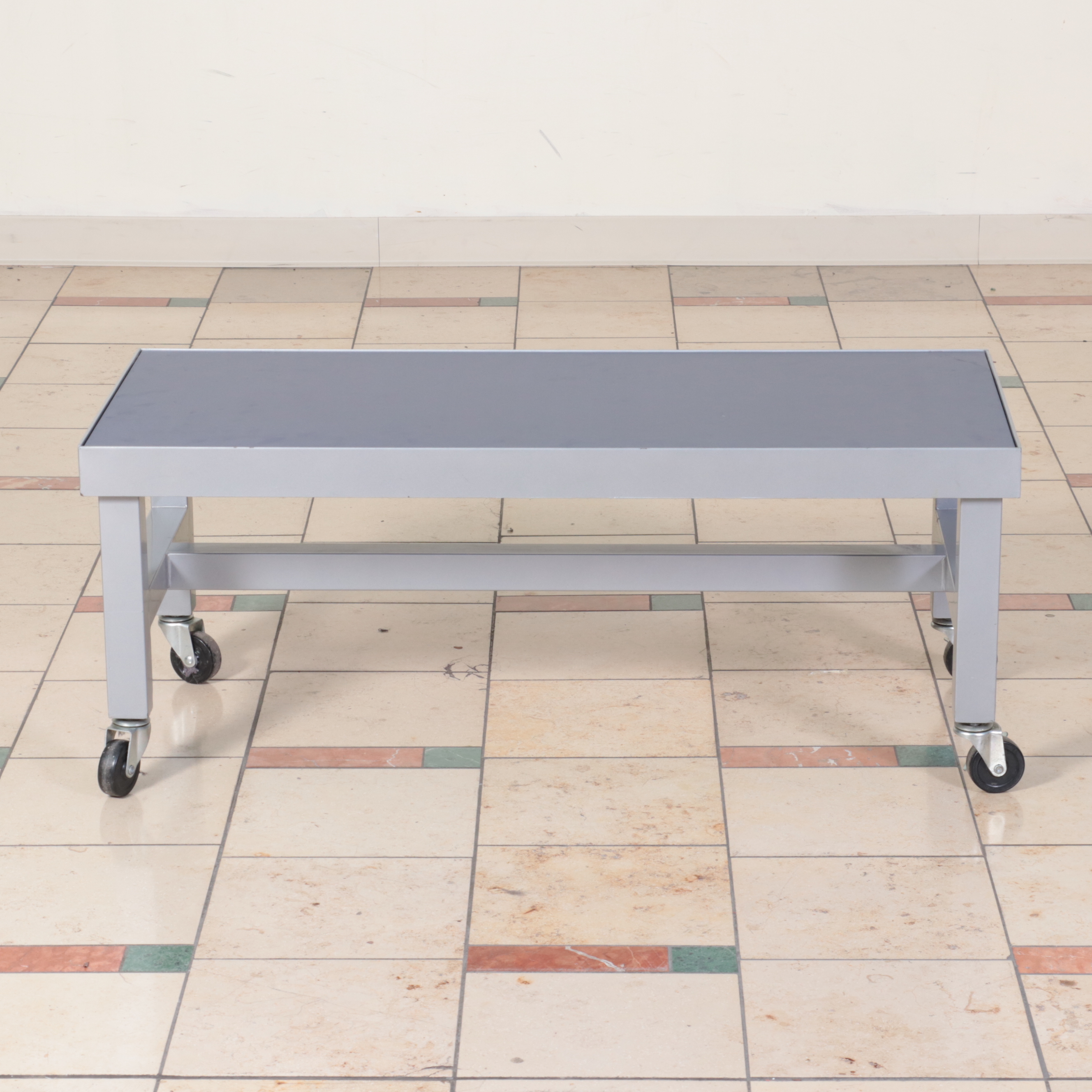 Mobile 2 Tiered Display Table and Nesting Table | EBTH