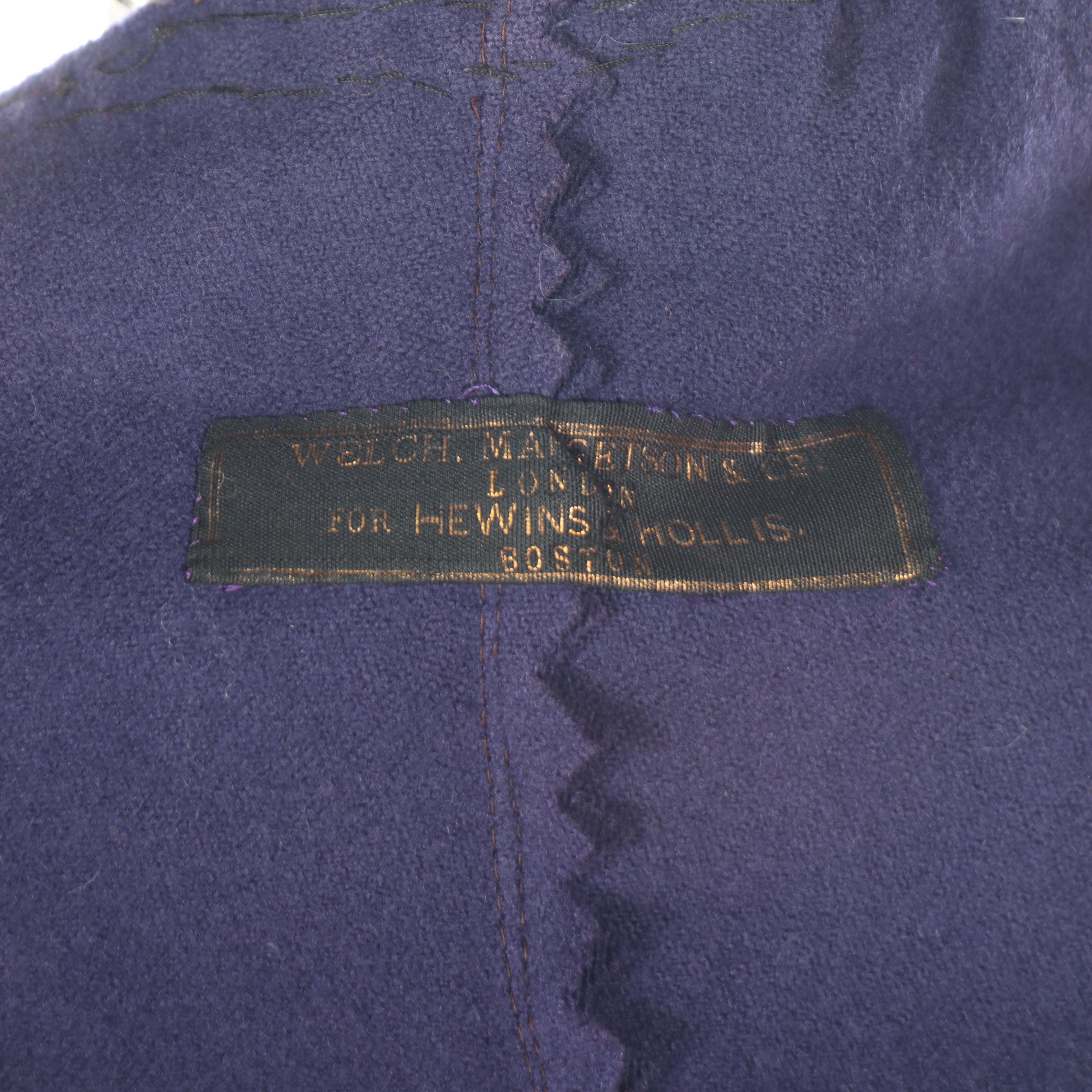 Welch, Margetson & Co. Hooded Cape in Wool and Fur Trim Cape, Circa ...
