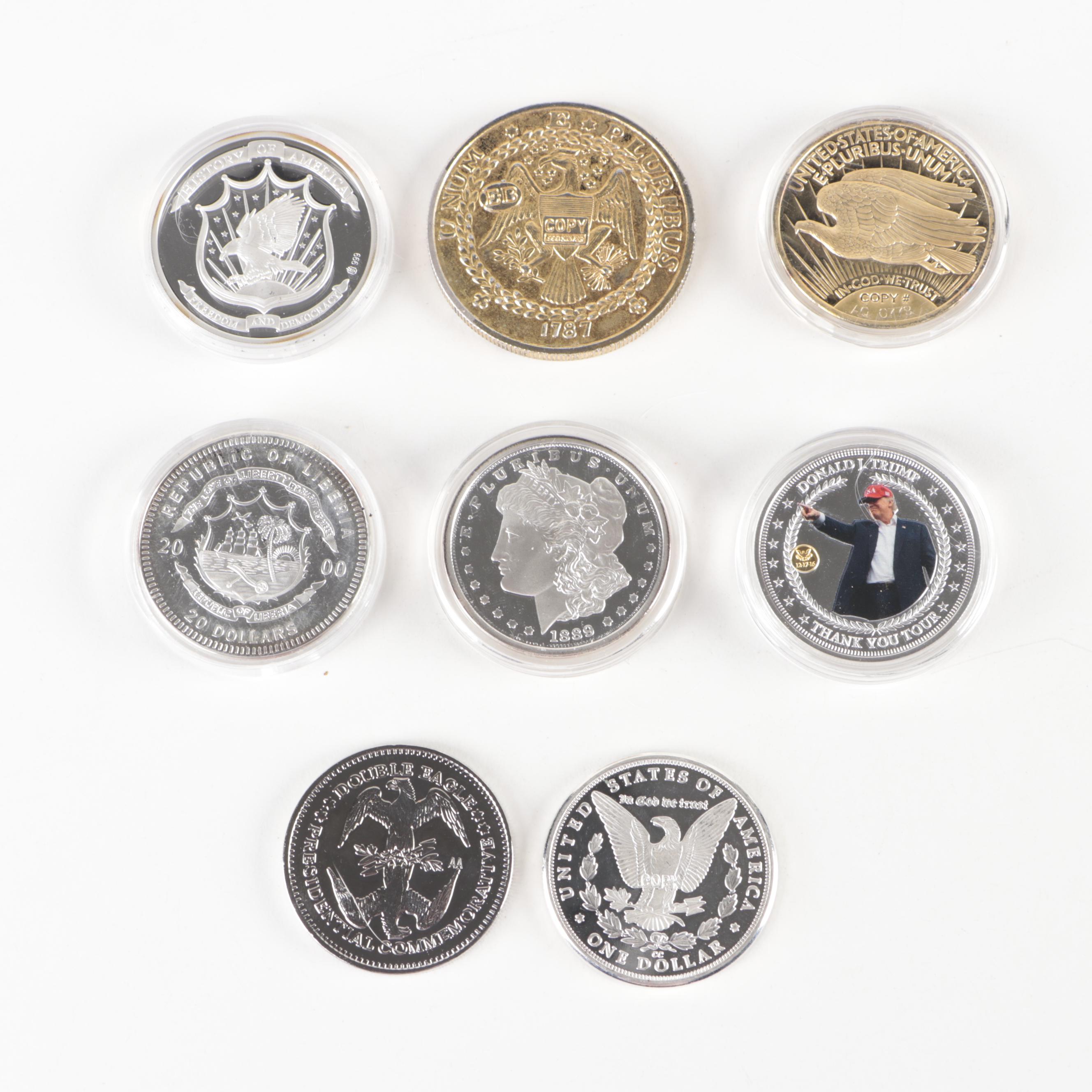 Collection of Tokens, Replica Coinage, and Medals | EBTH