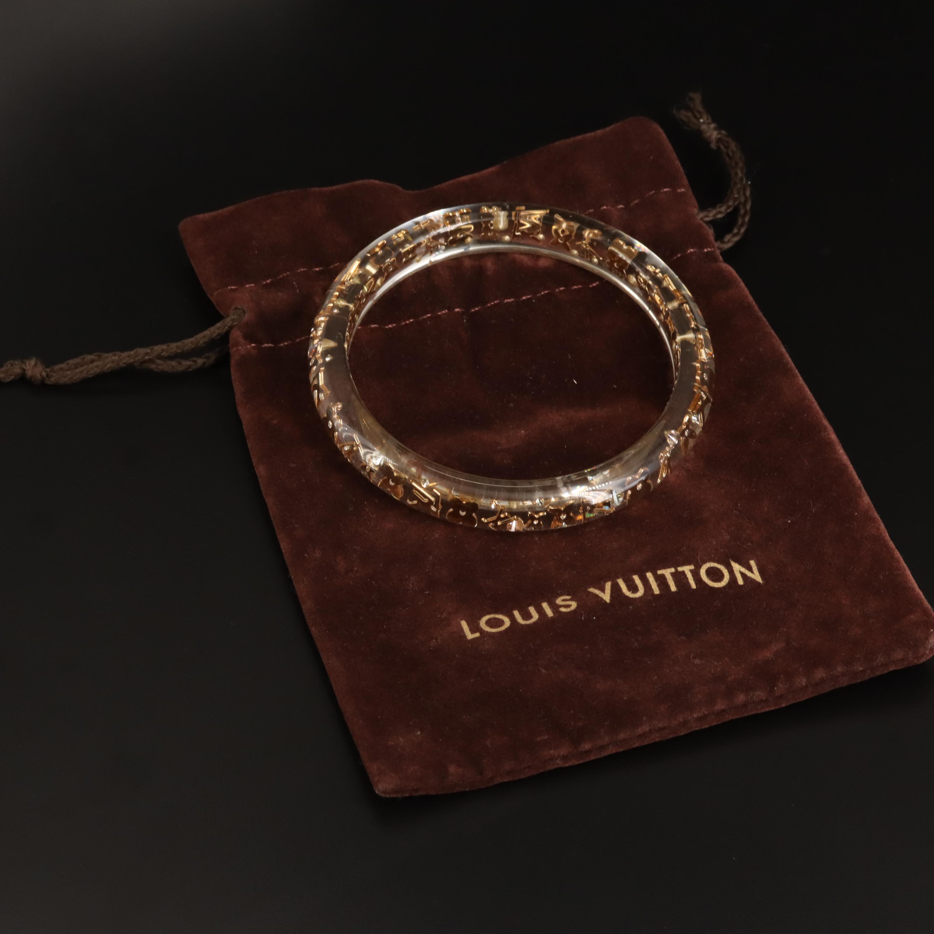 Louis Vuitton "Inclusion" Logo Bangle | EBTH