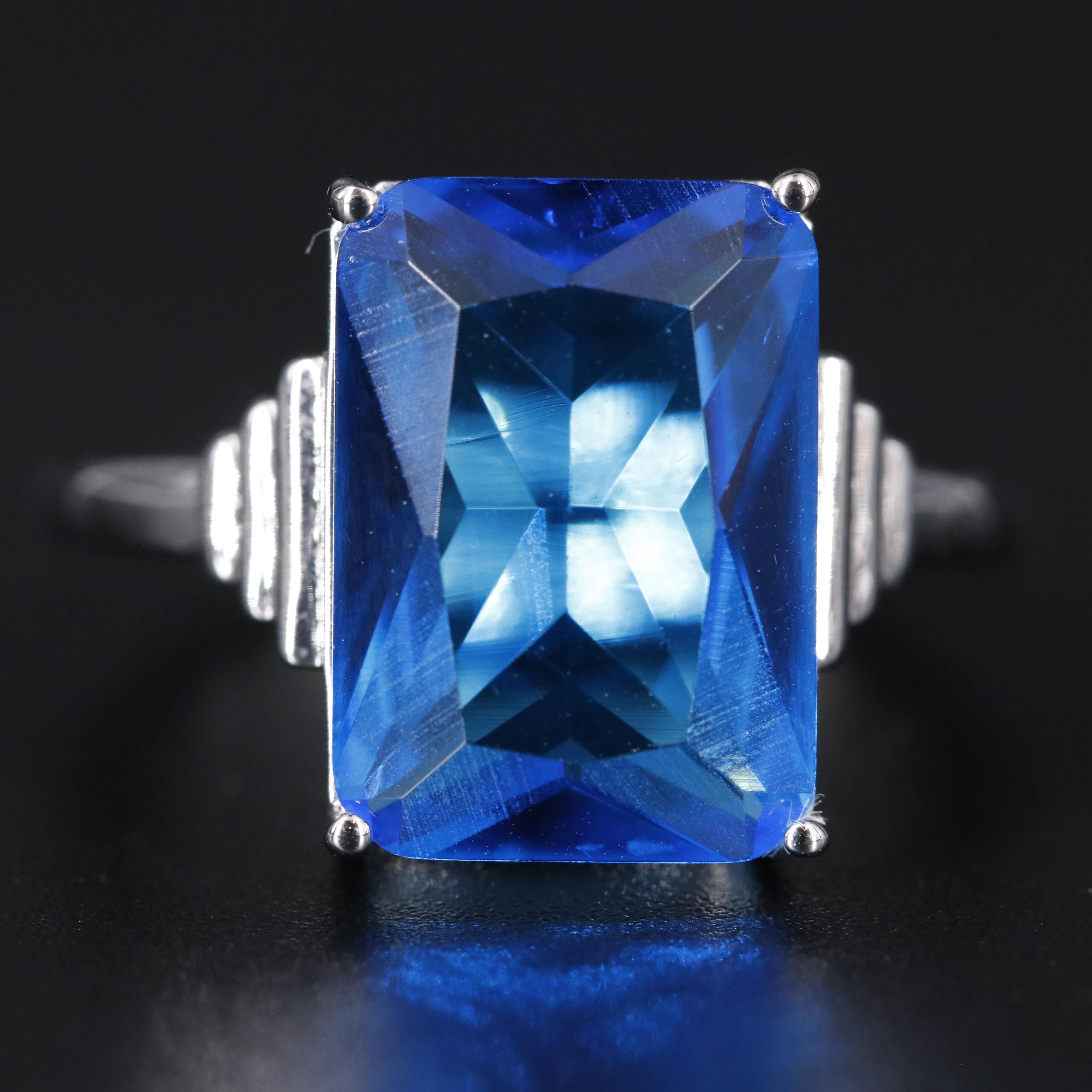 Sterling Silver Topaz Ring | EBTH