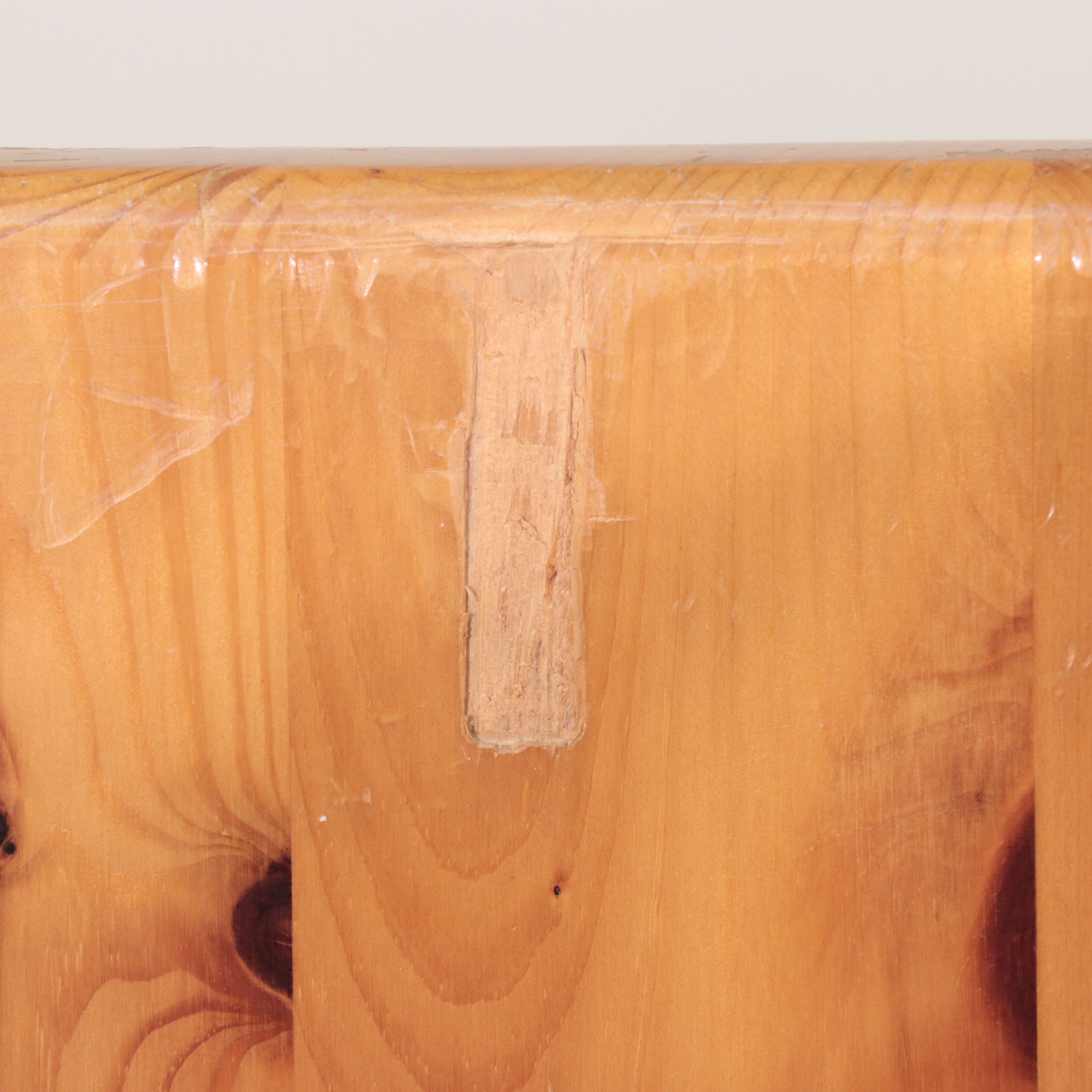 Pair of Paneled Pine Rolling Clothing Display Racks | EBTH
