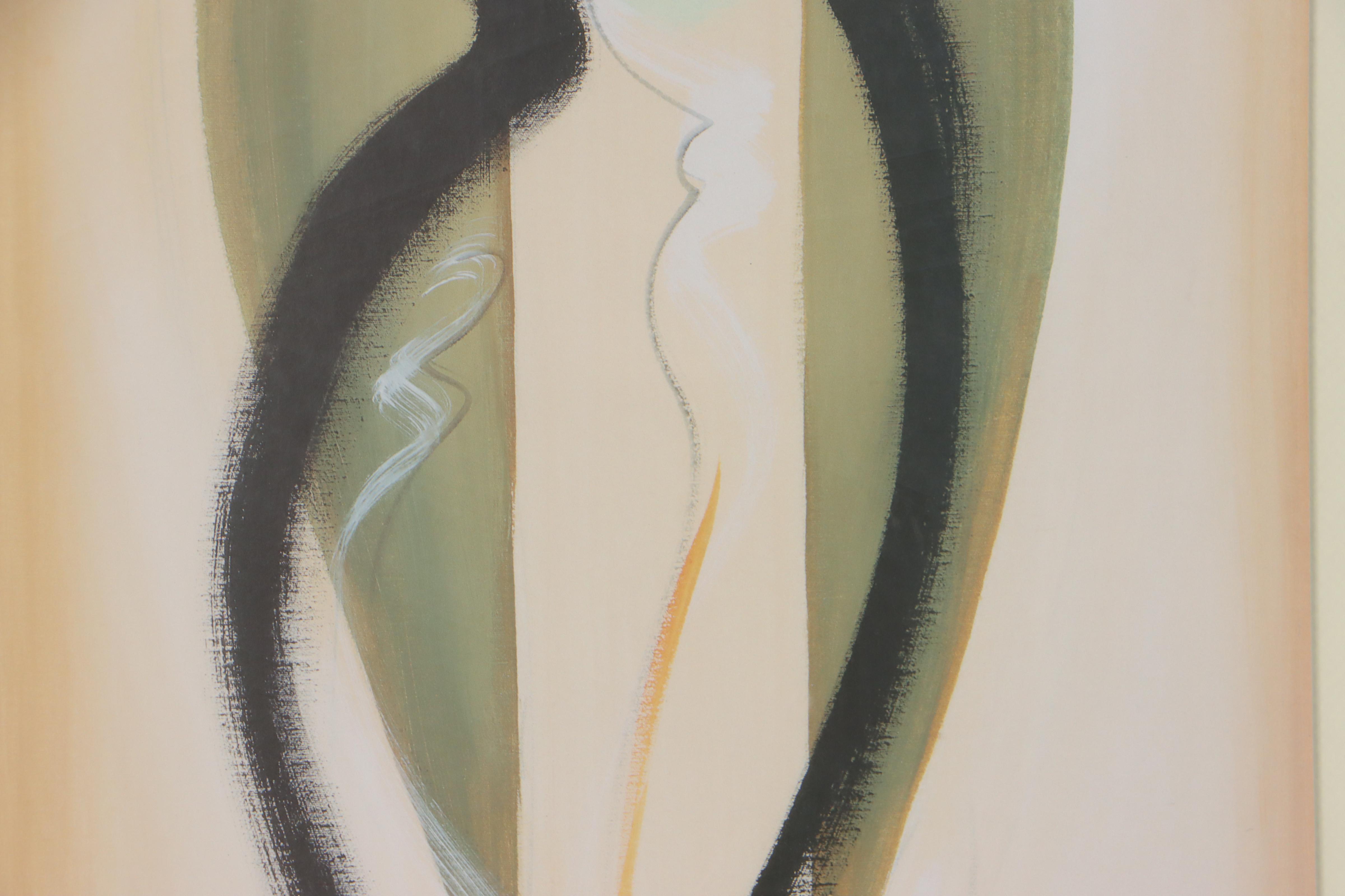 Offset Lithograph After Alfred Alexander Gockel "Force of Nature II" | EBTH