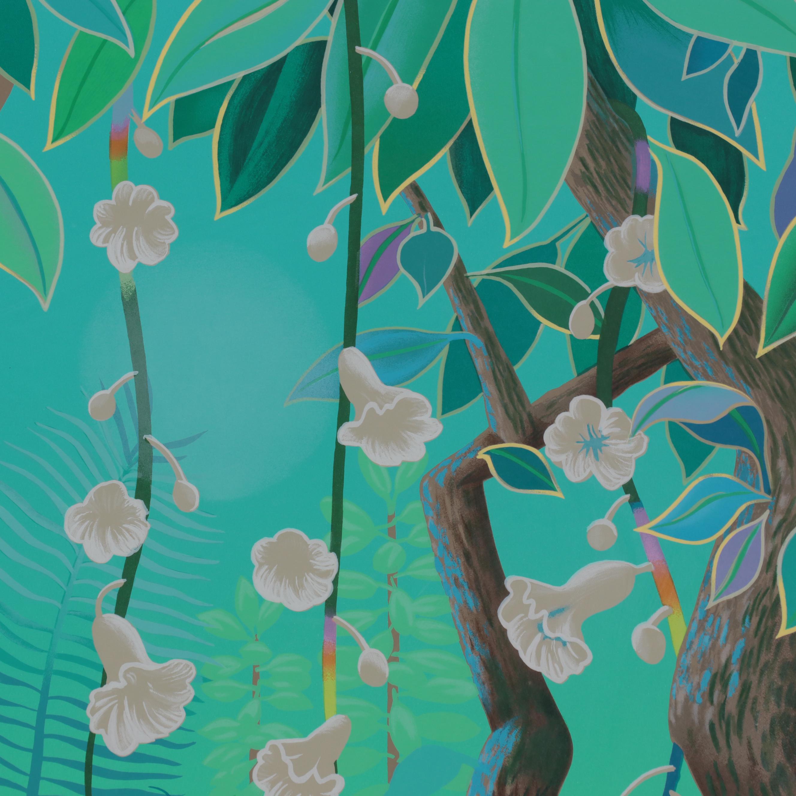 David Utz Serigraph "Jungle Siesta," 1993 | EBTH