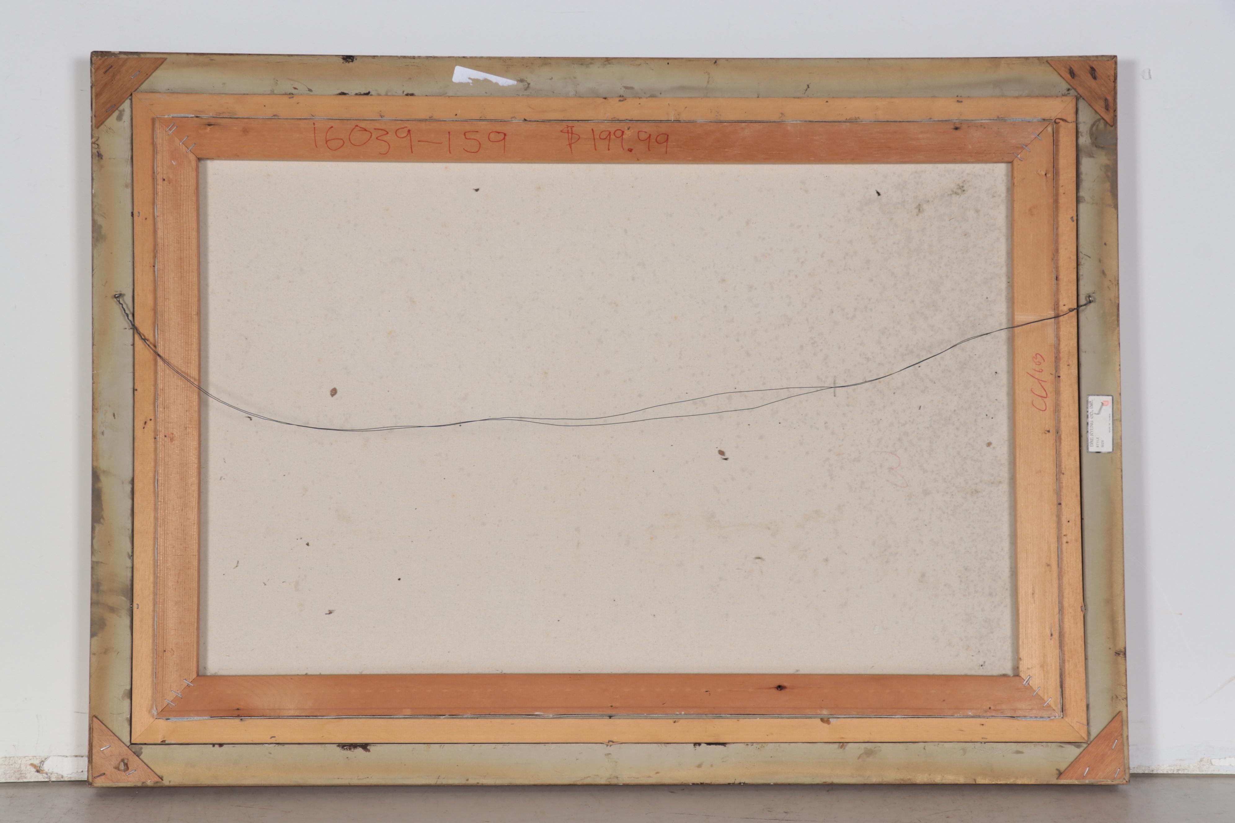 Henri Rogers Impressionist Style Parisian Street Oil Painting, Circa ...