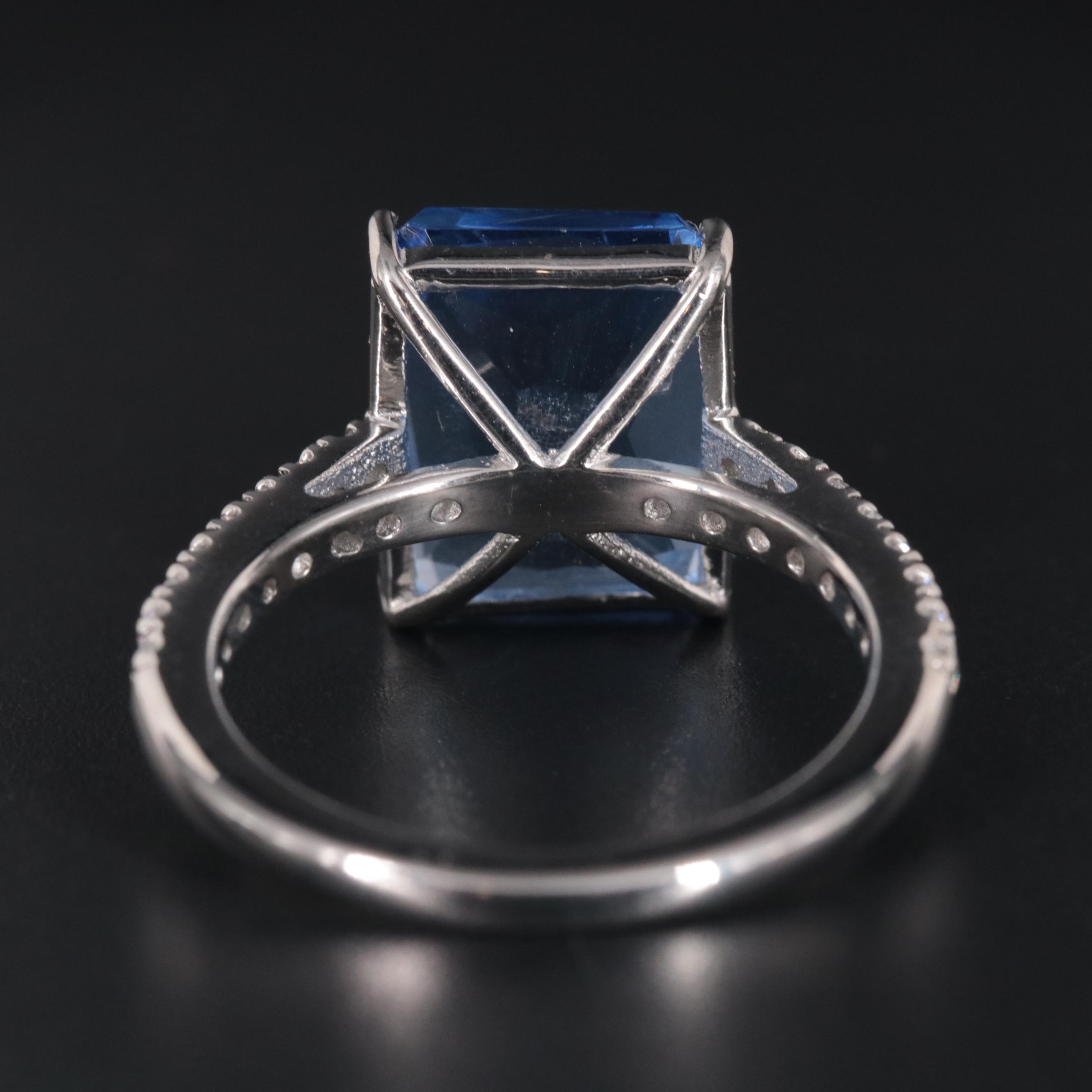 Sterling Silver Topaz Ring | EBTH