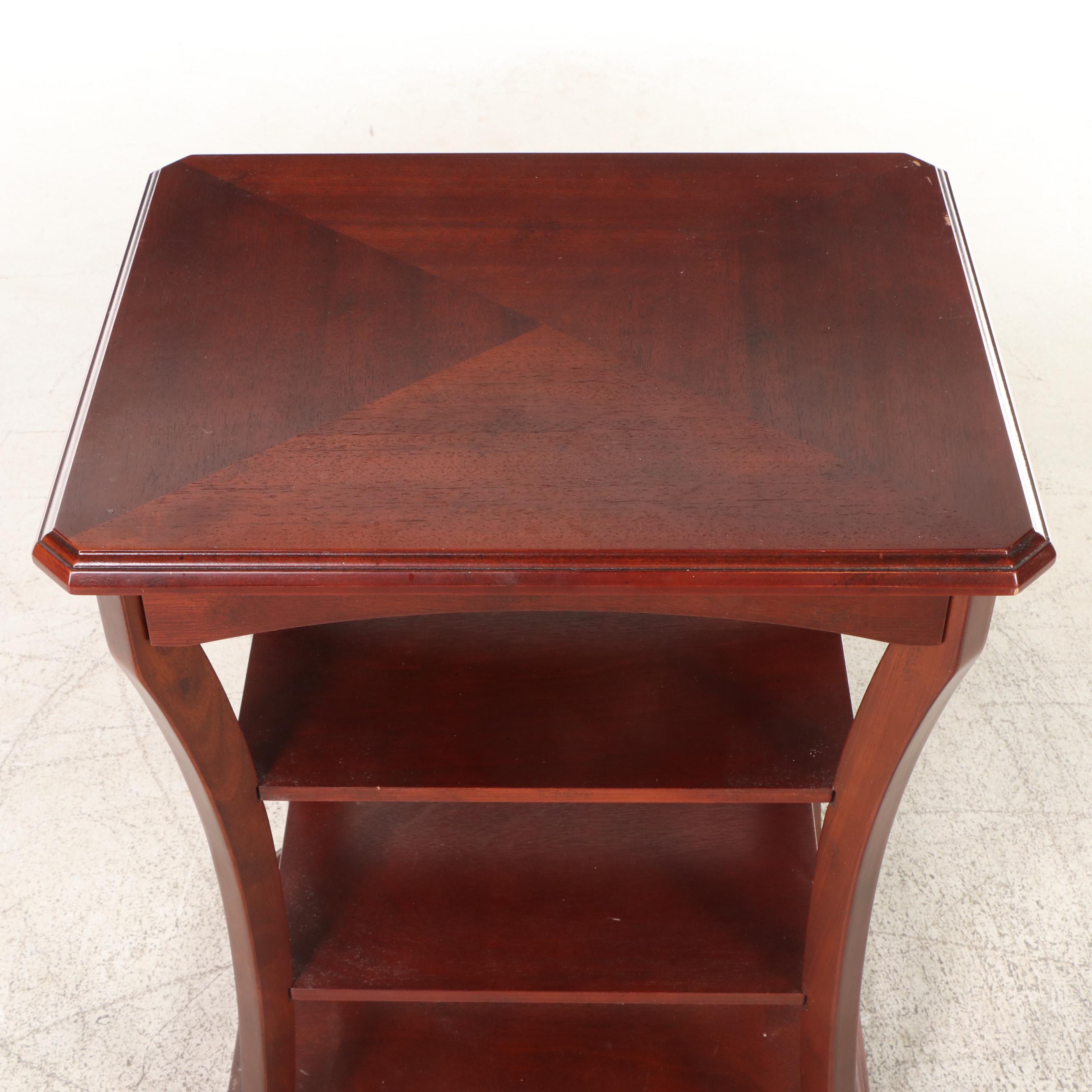 The Bombay Company Classical Style Mahogany Four-Tier Side Table | EBTH