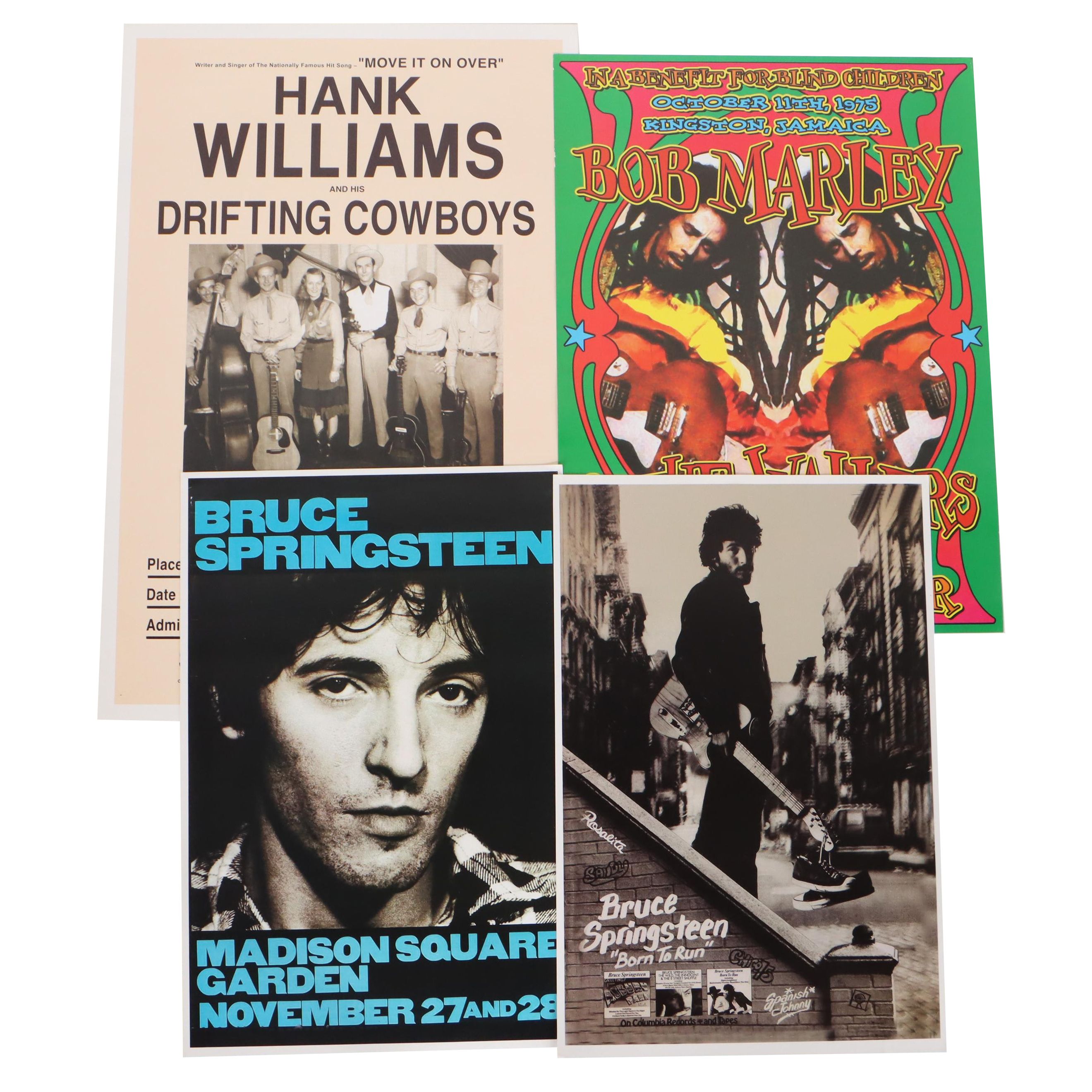 Rock, Reggae, and Country Offset Lithograph Posters | EBTH