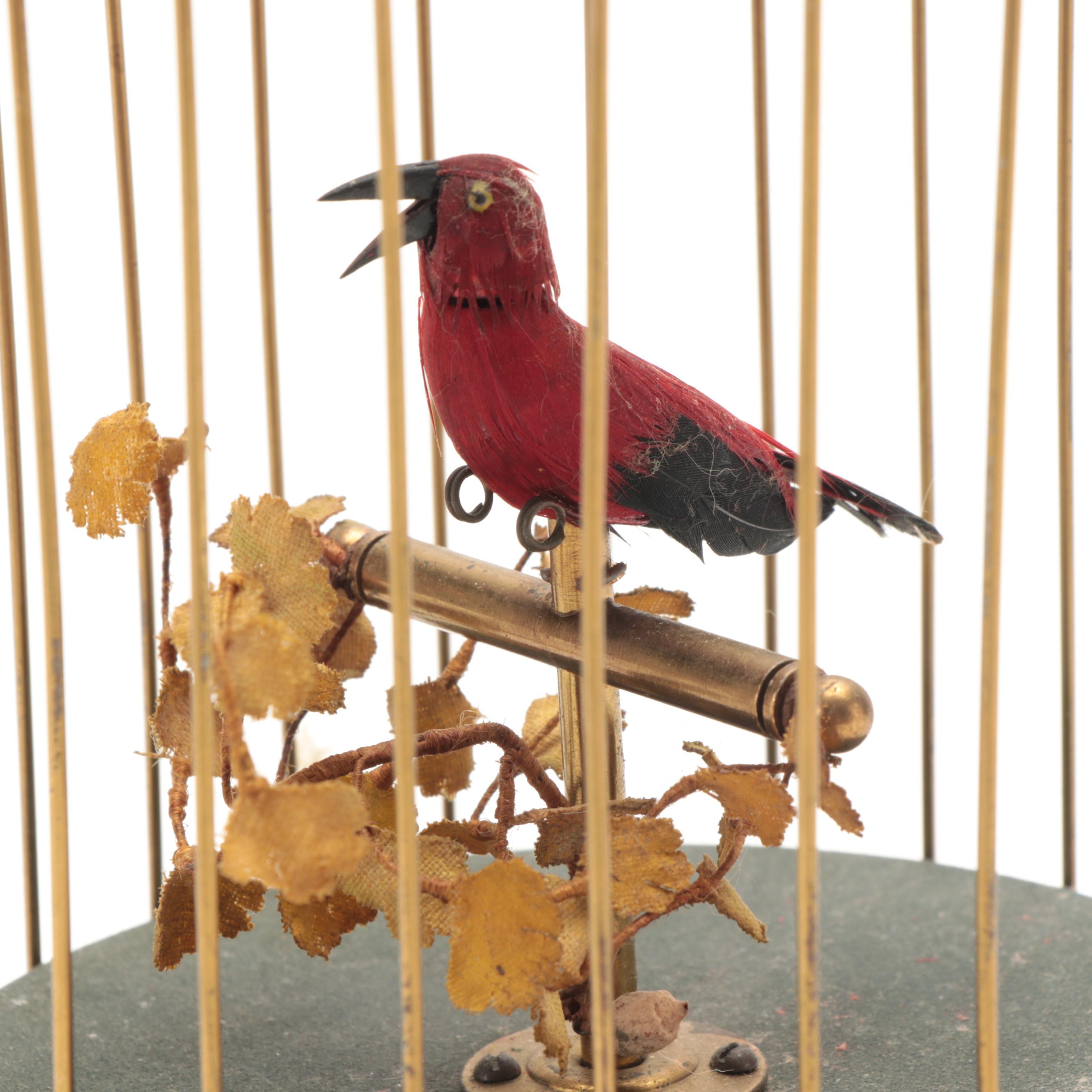 German Bird Cage Music Box | EBTH