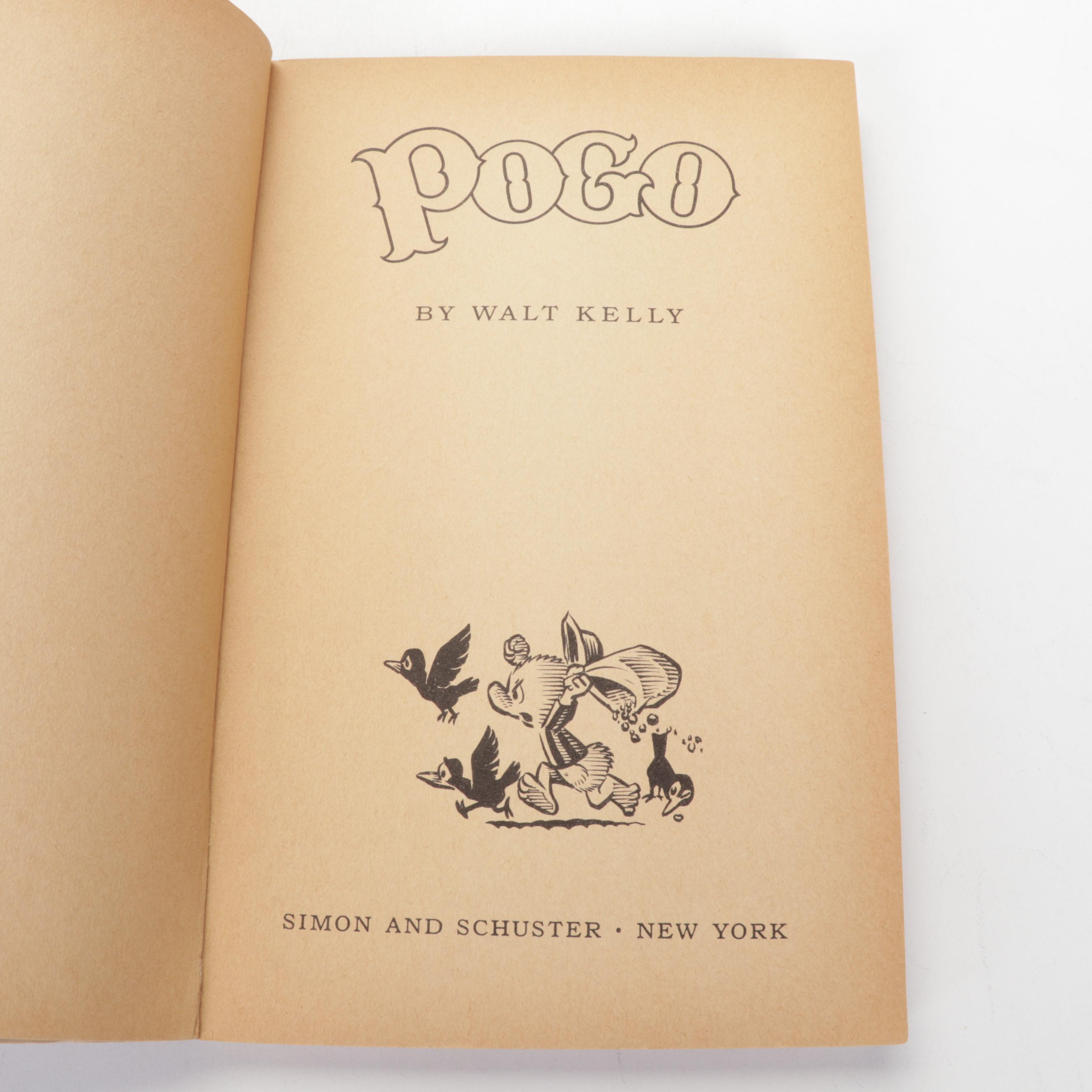 "Pogo" Series Books by Walt Kelly Including "I Go Pogo," 1952 | EBTH