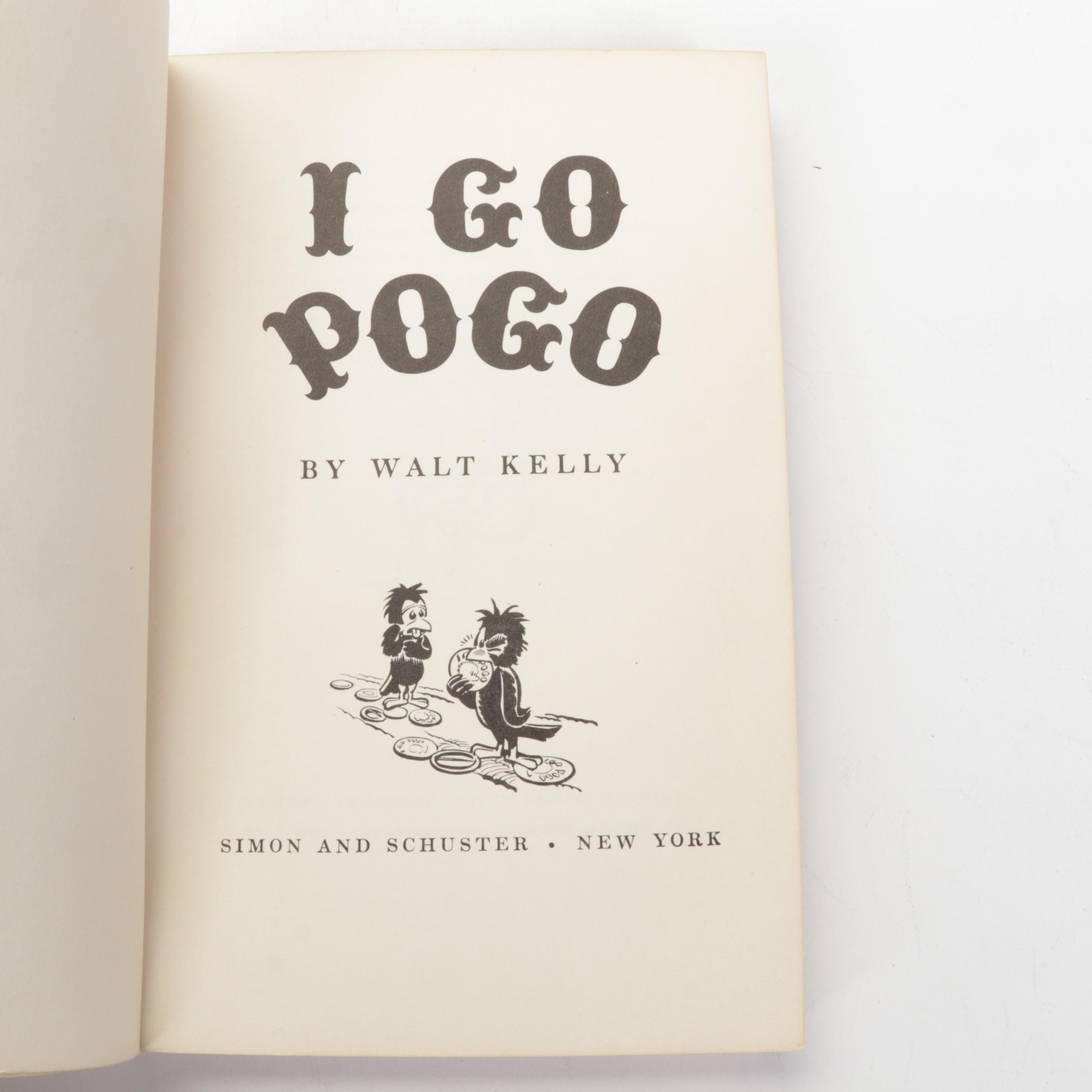 "Pogo" Series Books by Walt Kelly Including "I Go Pogo," 1952 | EBTH