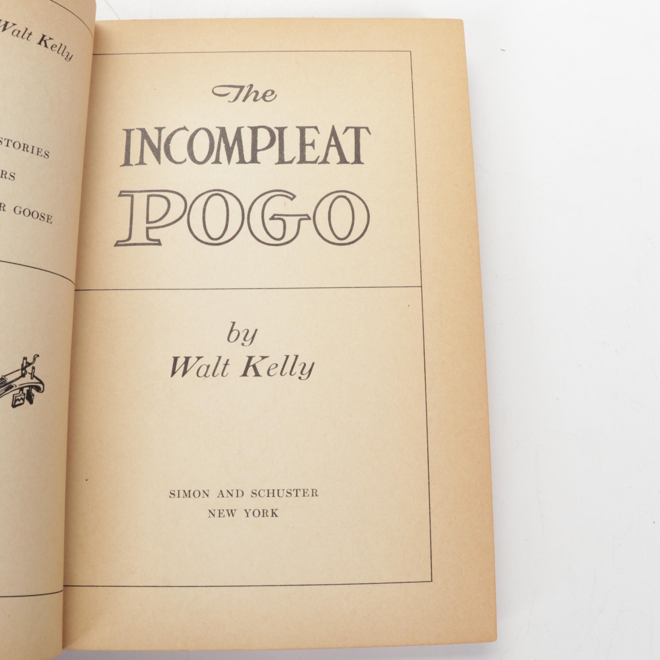 "Pogo" Series Books by Walt Kelly Including "I Go Pogo," 1952 | EBTH