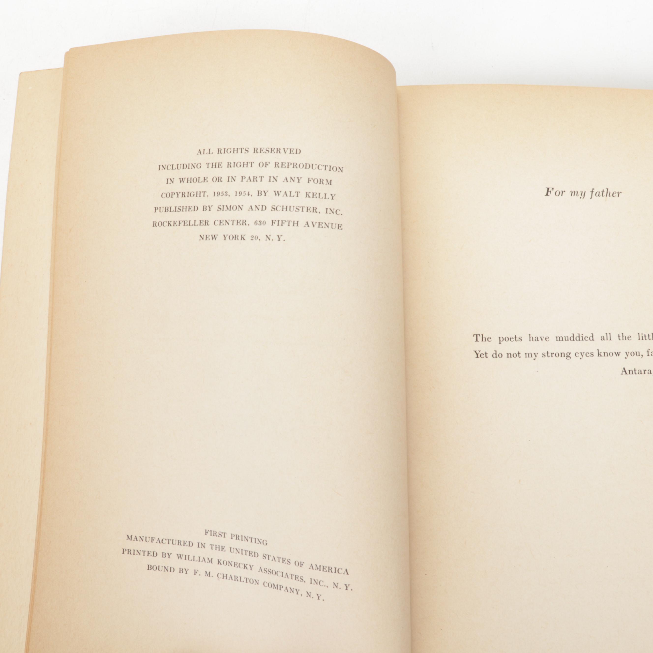 "Pogo" Series Books by Walt Kelly Including "I Go Pogo," 1952 | EBTH