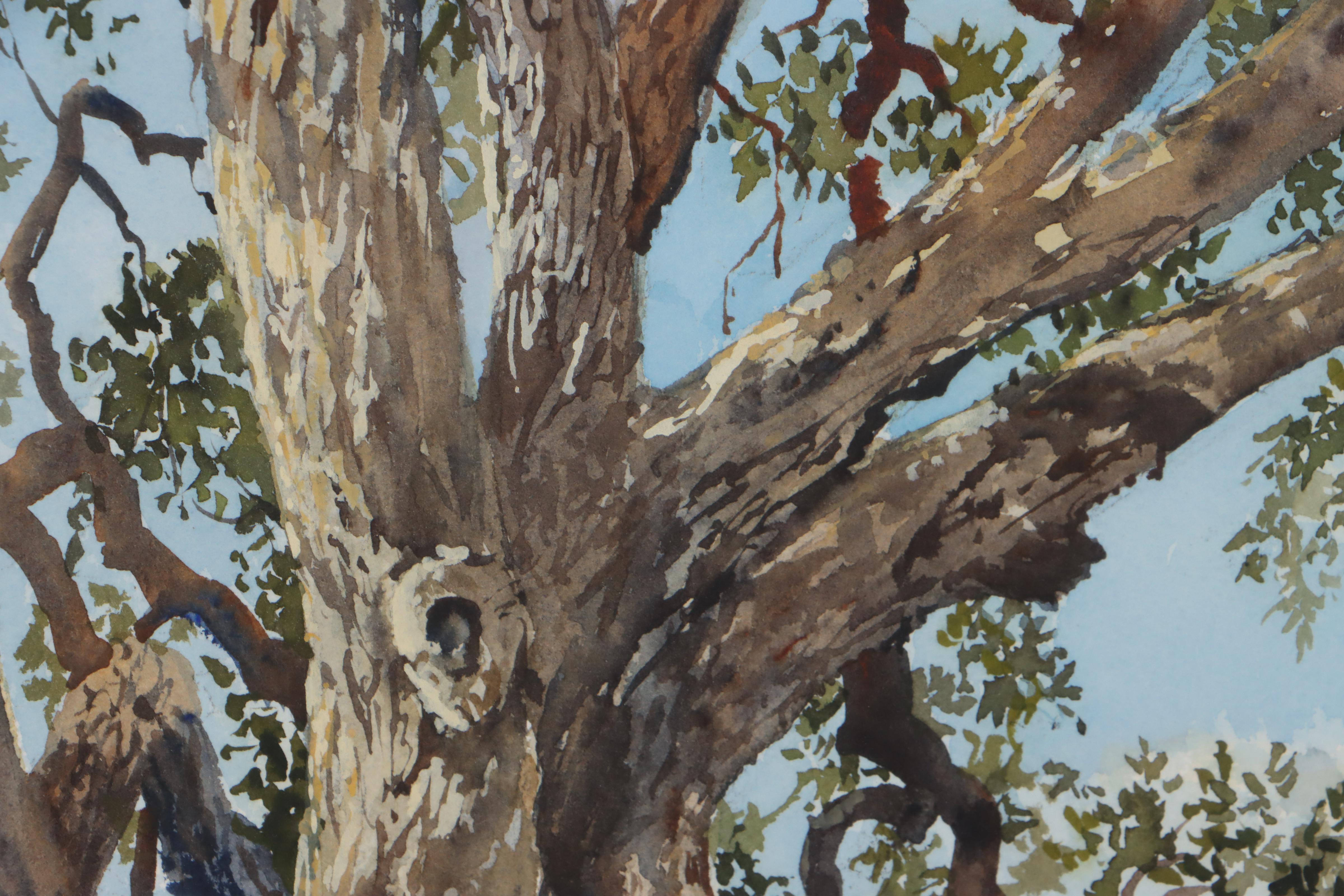 Bert Wright Watercolor Painting of a Marina | EBTH