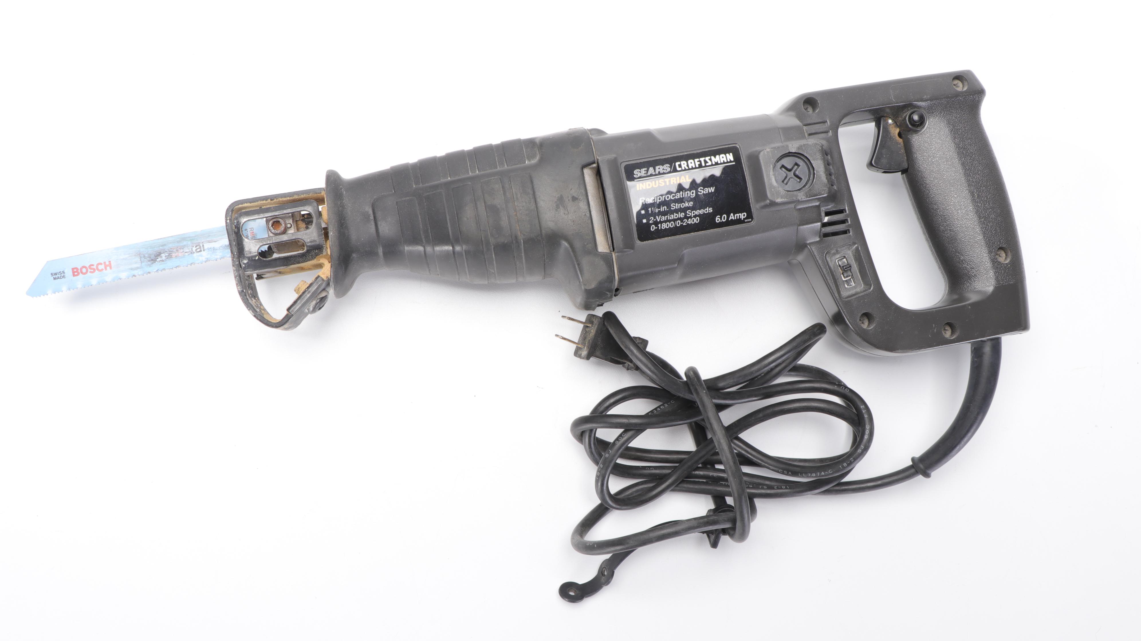 Makita Drill, Craftsman Brad Nailer, Reciprocating Saw and Sanders | EBTH