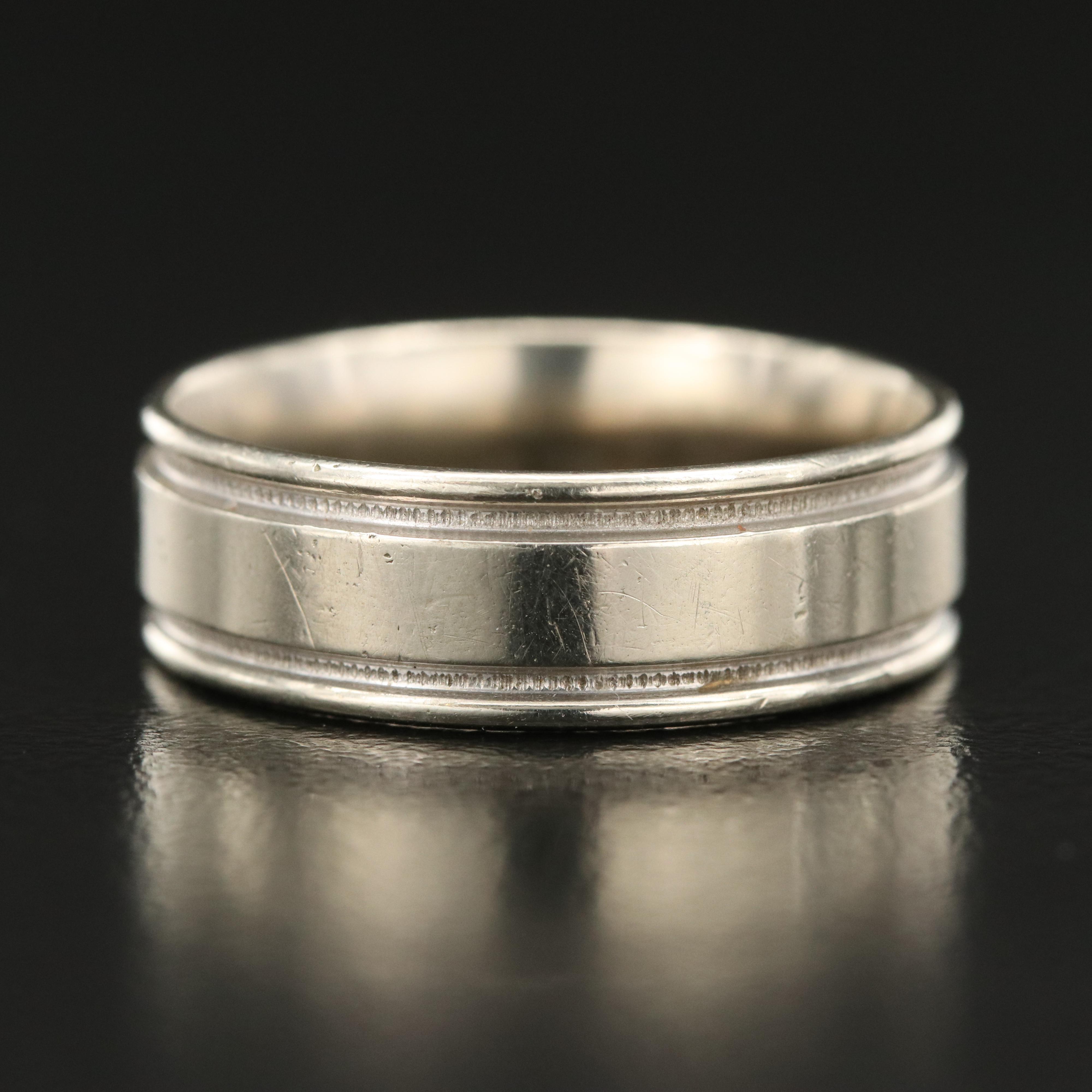10K Band with Finished Grooves | EBTH