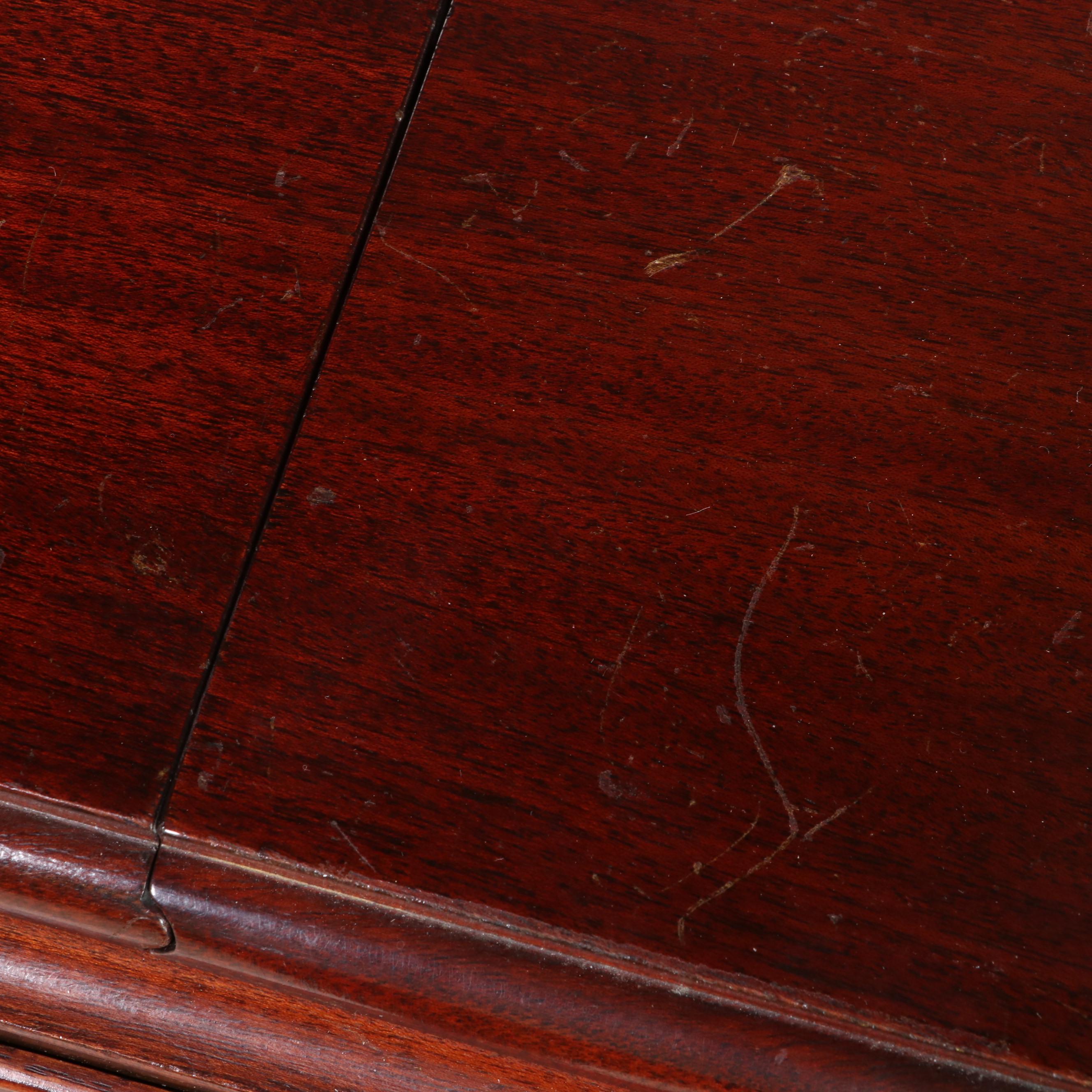 Singer Model 201 Sewing Machine in Mahogany Workbench, 1950s | EBTH