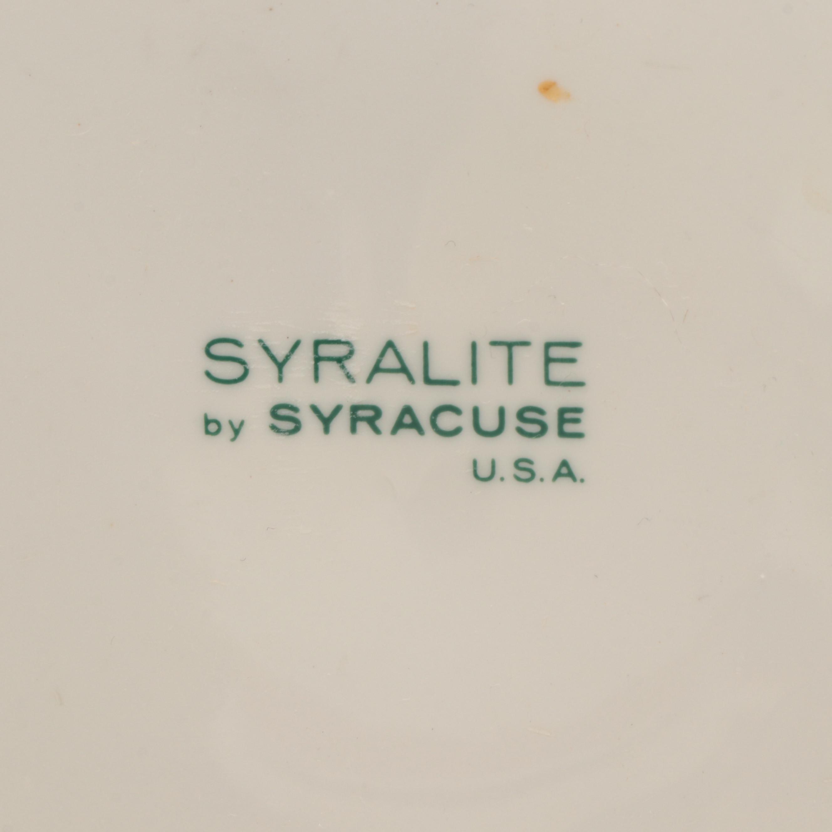 Syracuse China Co. "Captain's Table" Dinnerware, 1970s | EBTH