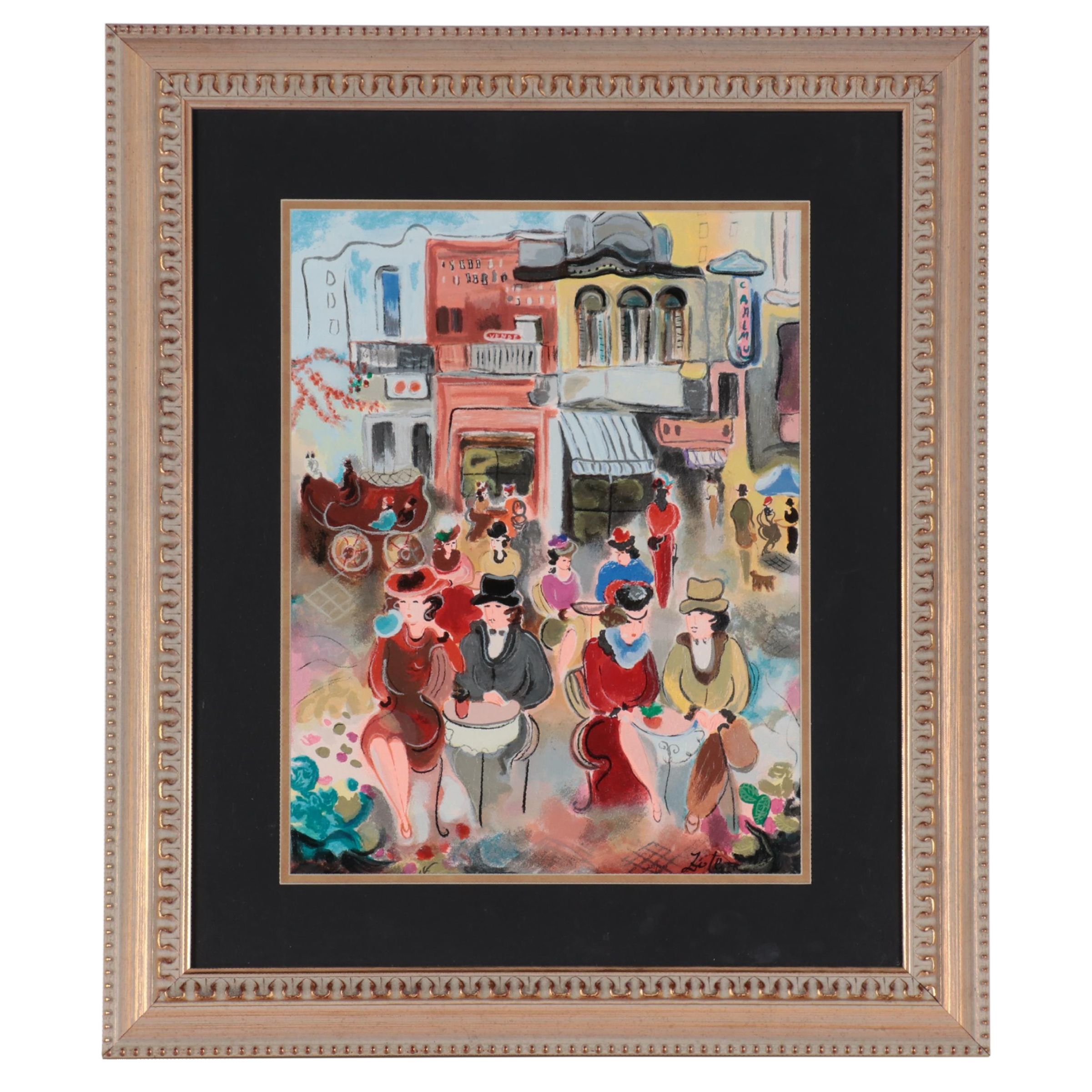 Zule Moskowitz Serigraph "Buenos Aires II" | EBTH