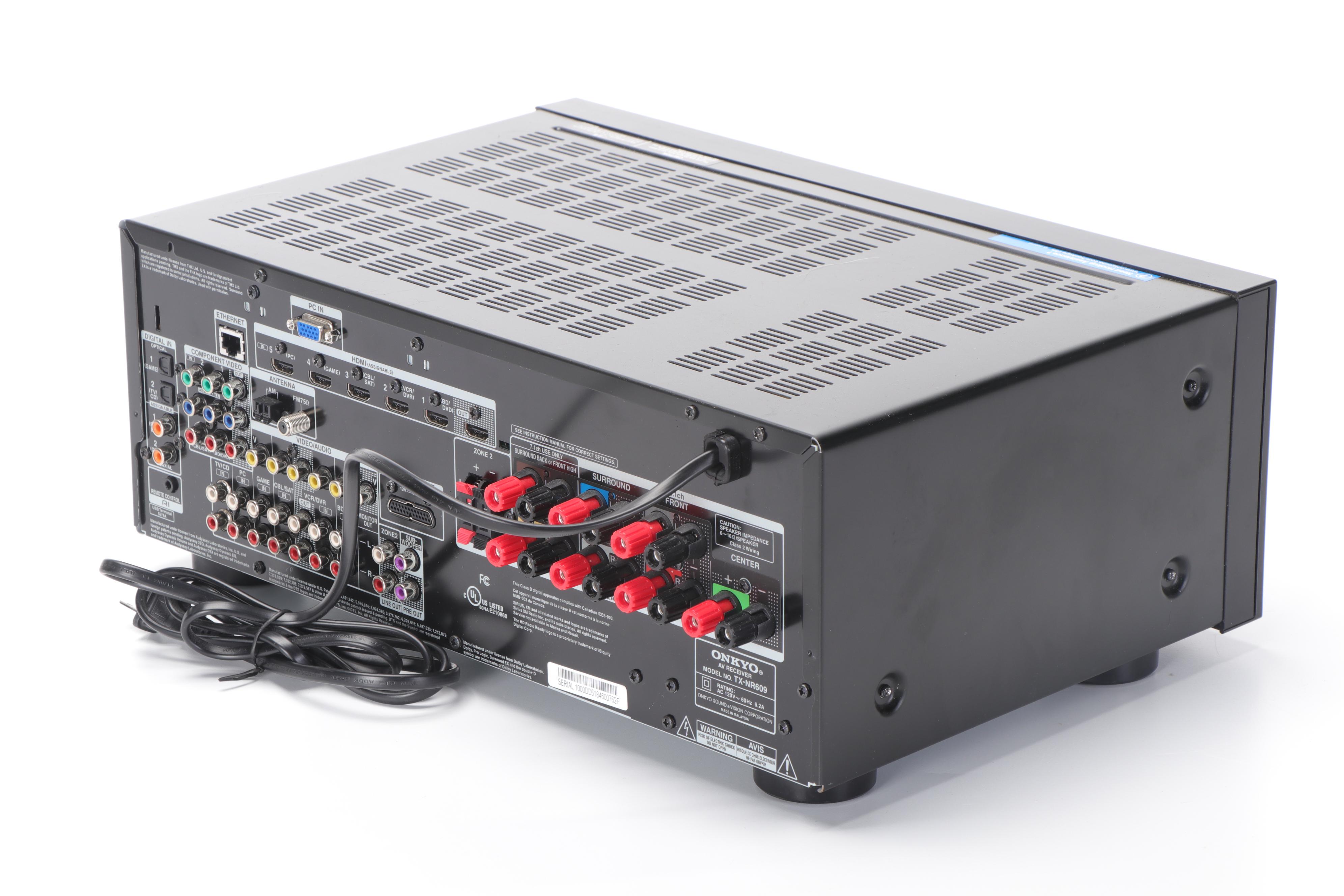 Onkyo Multi-Channel Audio Video Receiver with Remote | EBTH