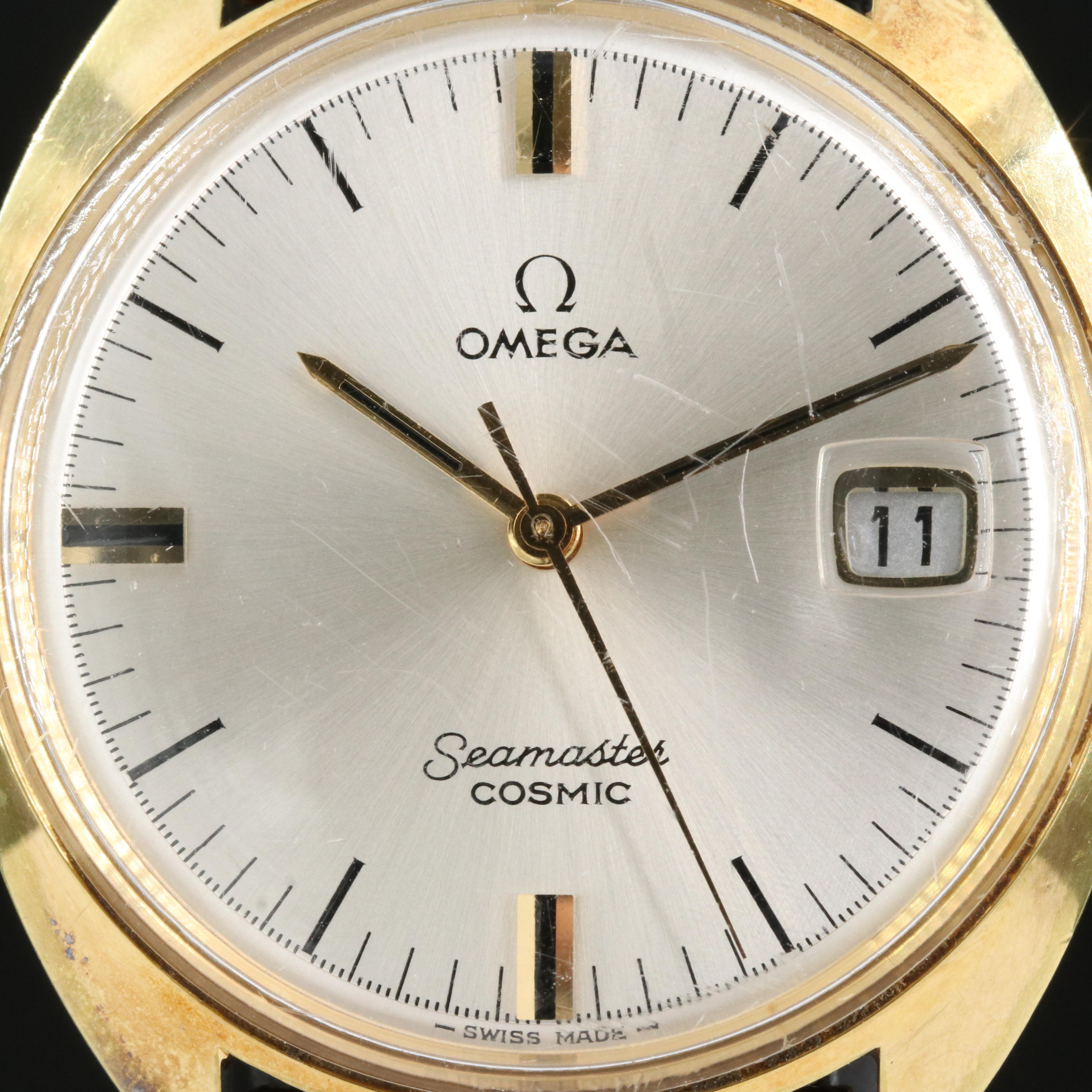Omega Seamaster Cosmic Date Hand Wind Wristwatch | EBTH