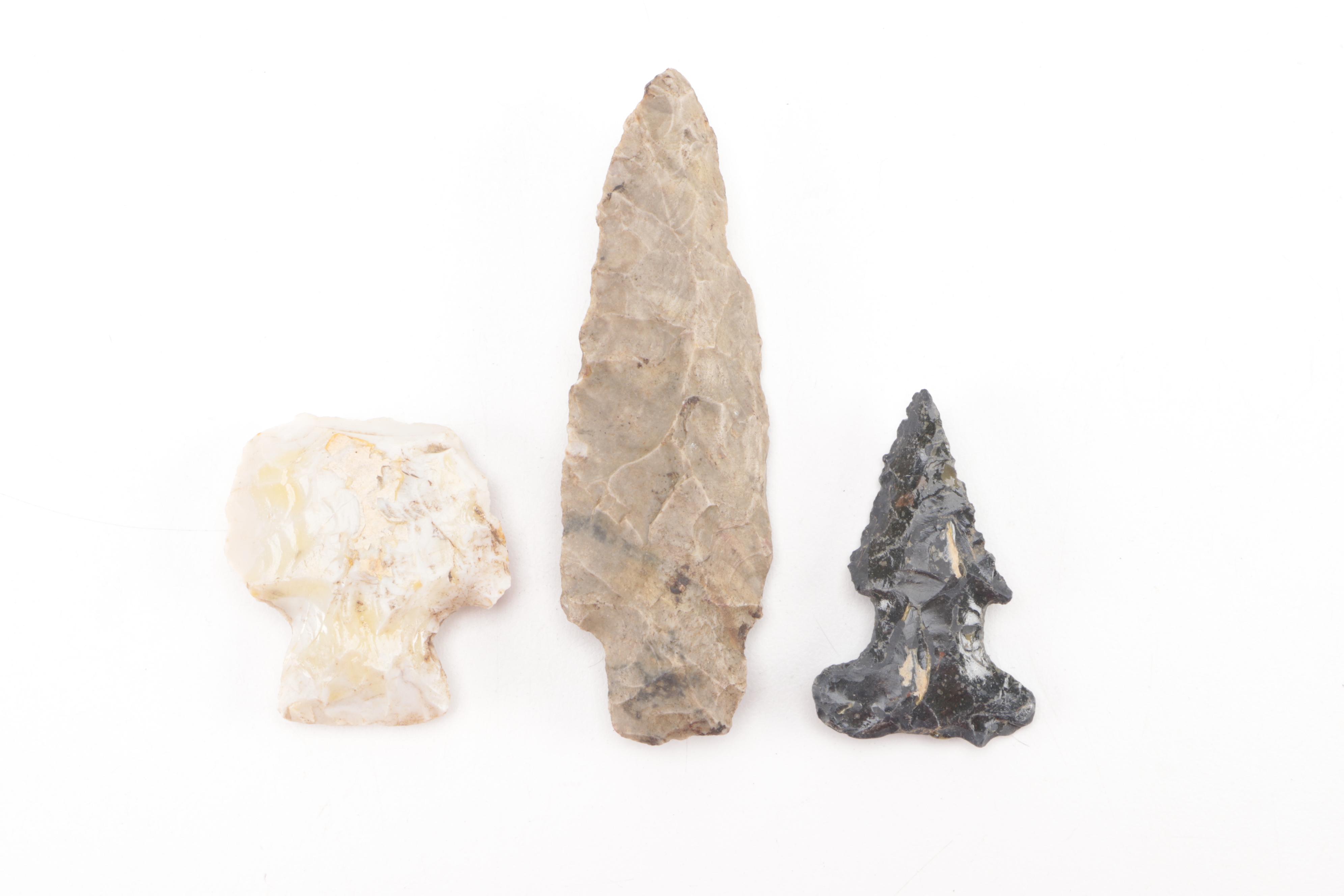 Knapped Stone Projectile Points | EBTH