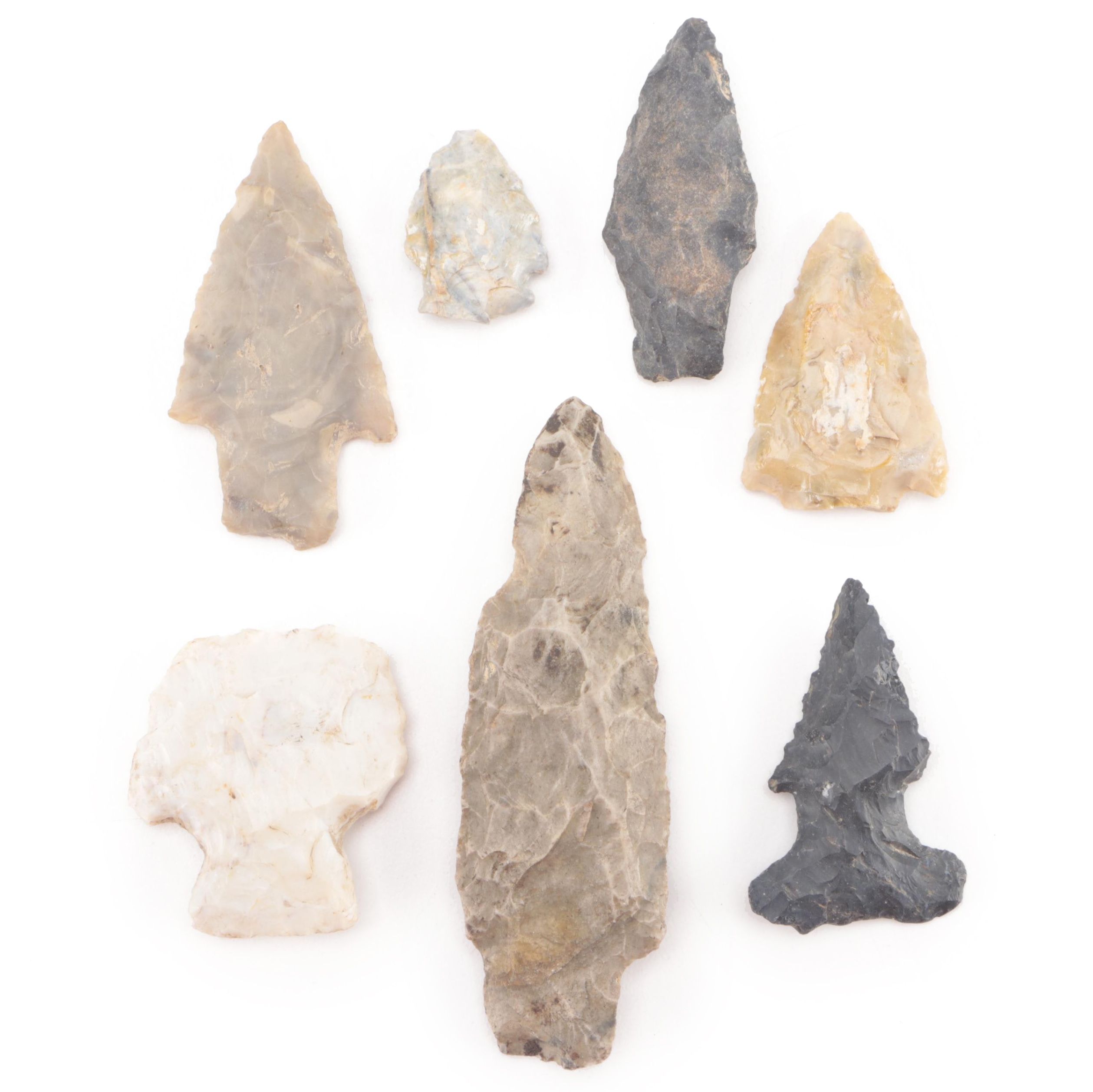 Knapped Stone Projectile Points | EBTH