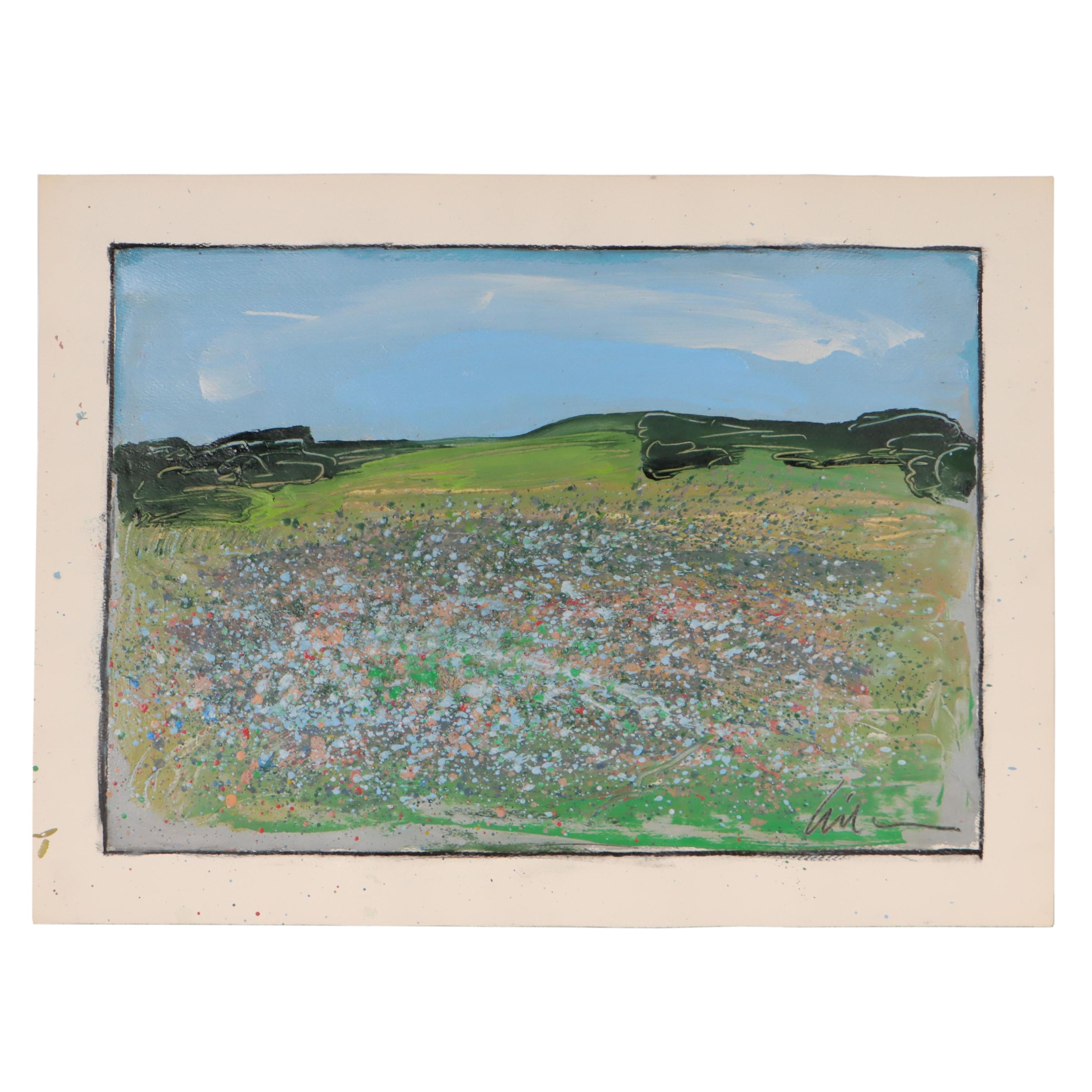 Nicholas Barbieri Mixed Media Painting | EBTH