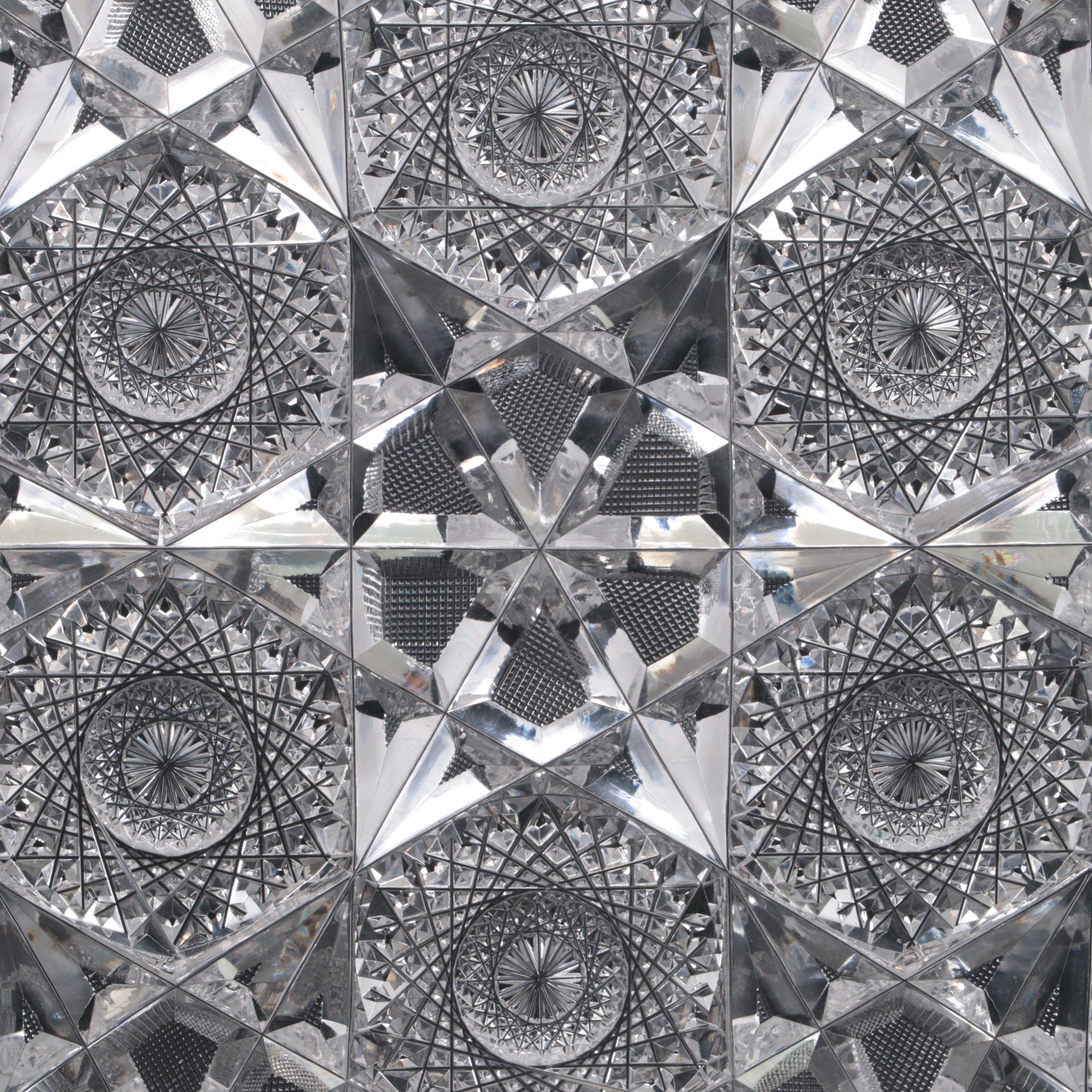 J. Hoare & Co. "Champion" American Brilliant Cut Glass Tray, Early 20th ...