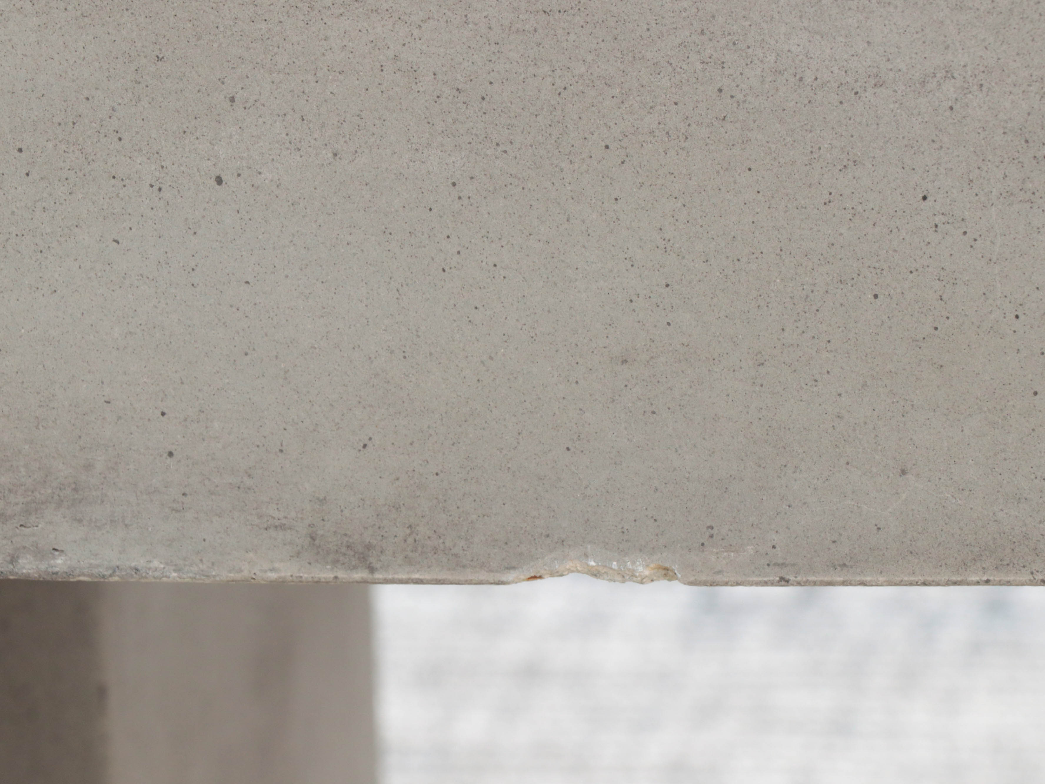 Contemporary Floating Slab Concrete Patio Table | EBTH