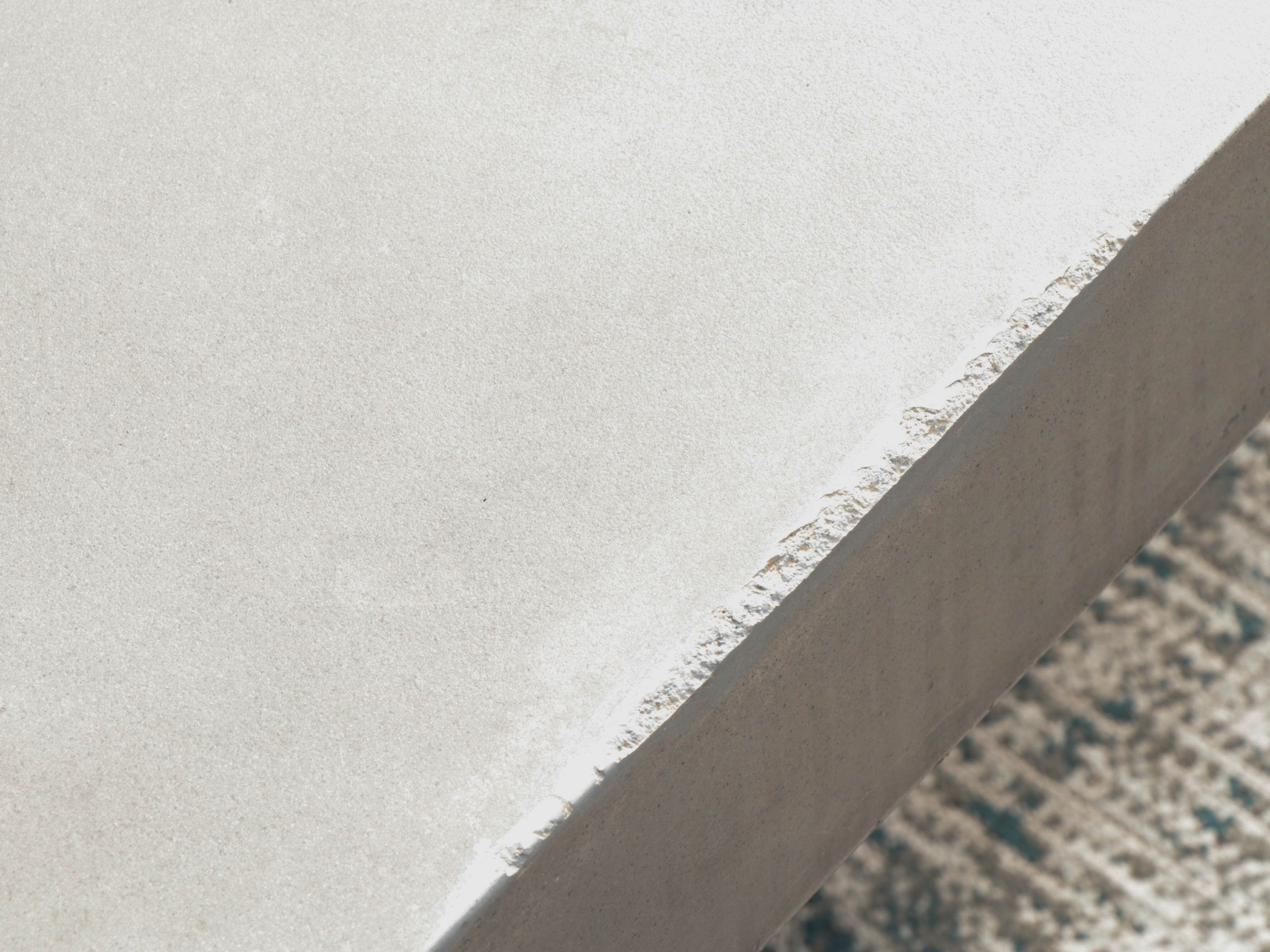 Contemporary Floating Slab Concrete Patio Table | EBTH