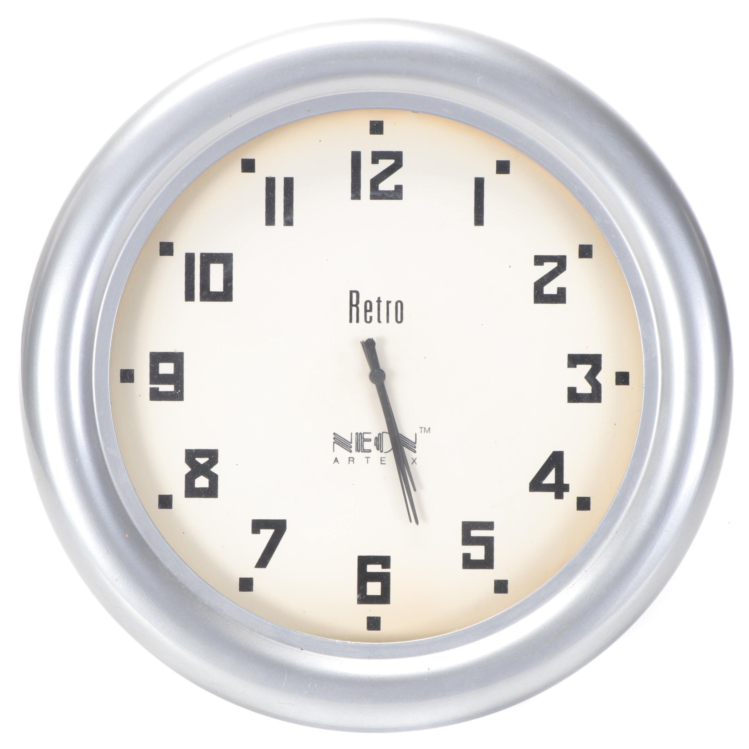 Neon Arte Wall Clock | EBTH