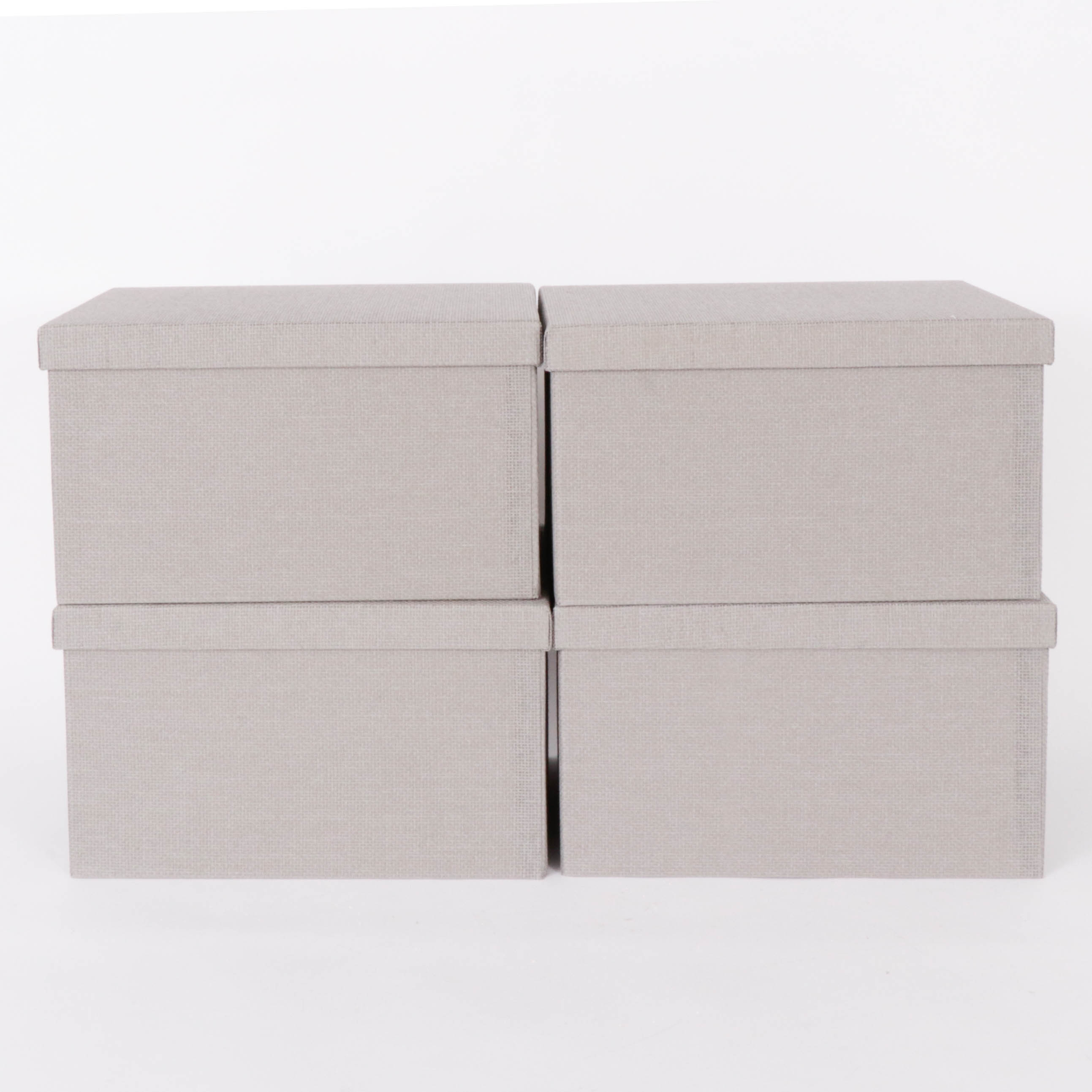Assorted Storage Boxes, Cubes and Clothes Hangers | EBTH