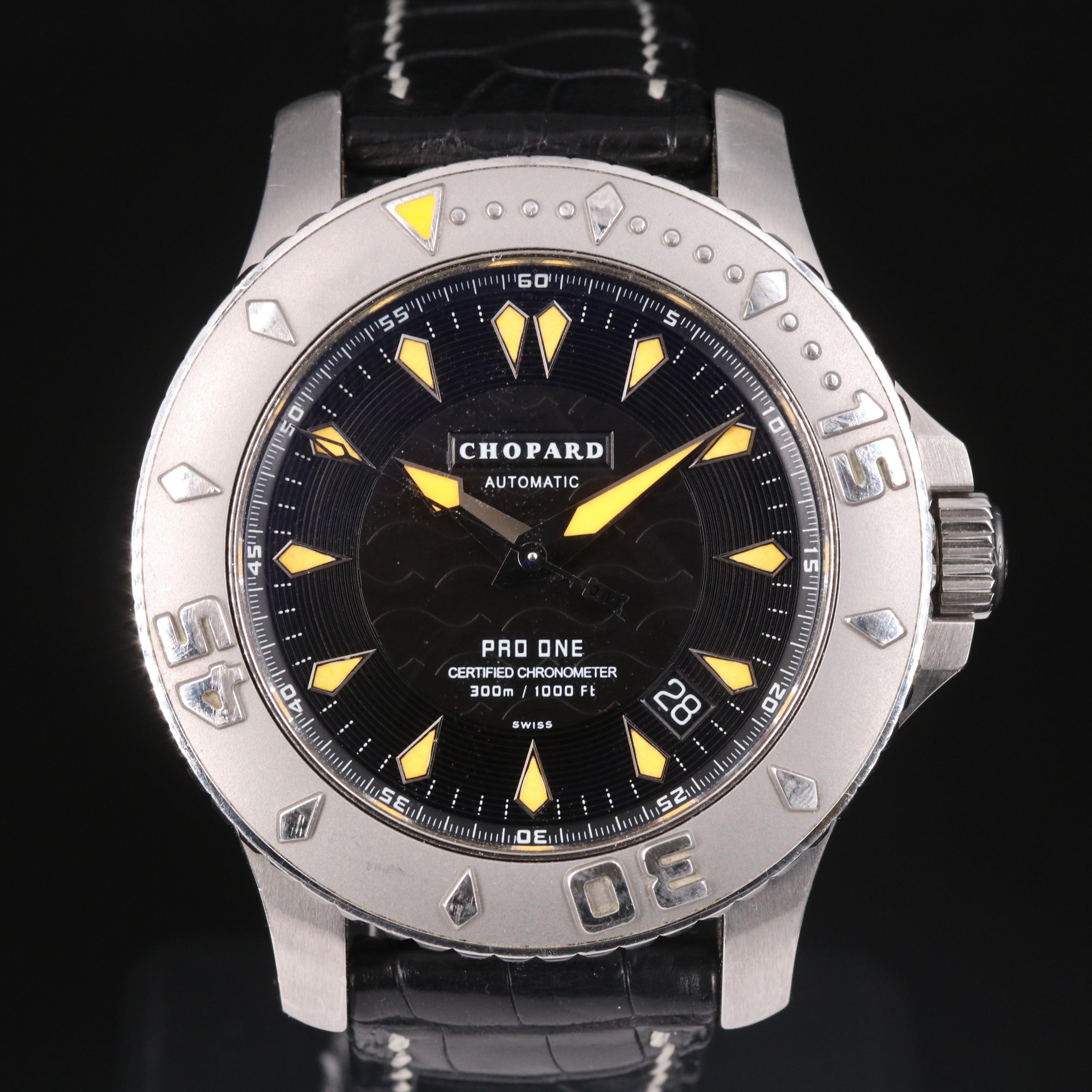 Chopard Pro One Stainless Steel 300 Meter Automatic Wristwatch | EBTH