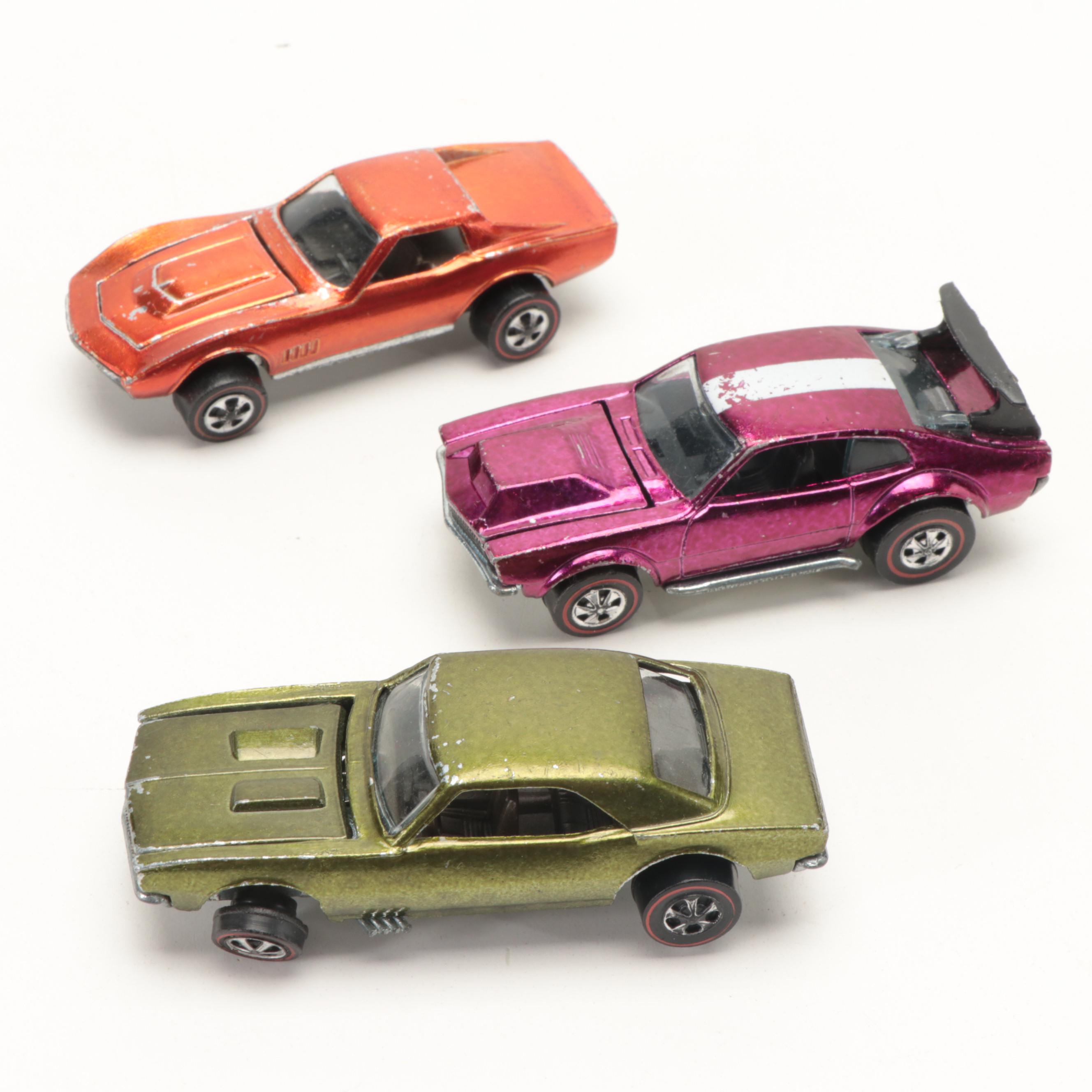 Hot Wheels Custom Corvette, Custom Camaro and Mighty Maverick Diecast ...