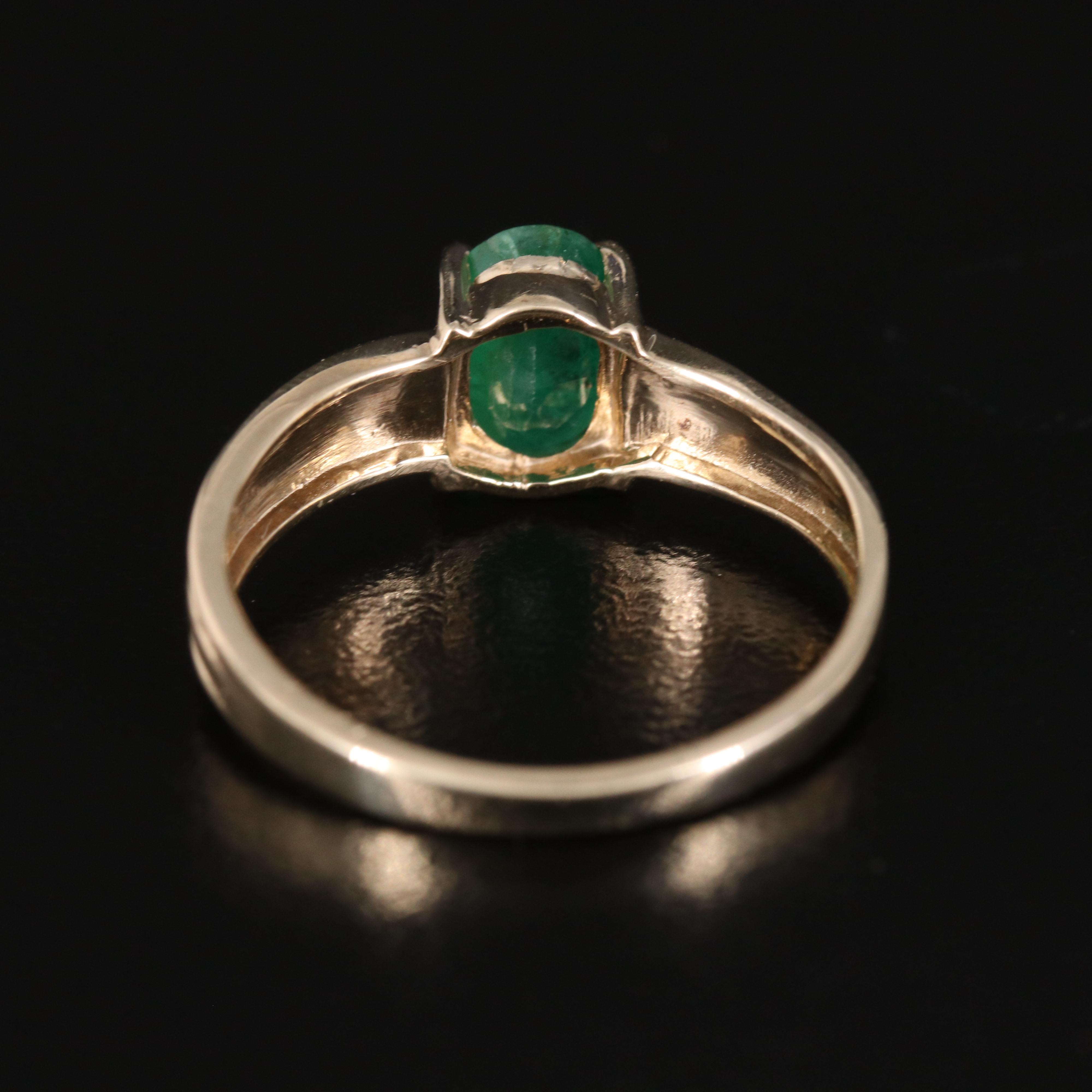 10K Emerald Ring | EBTH