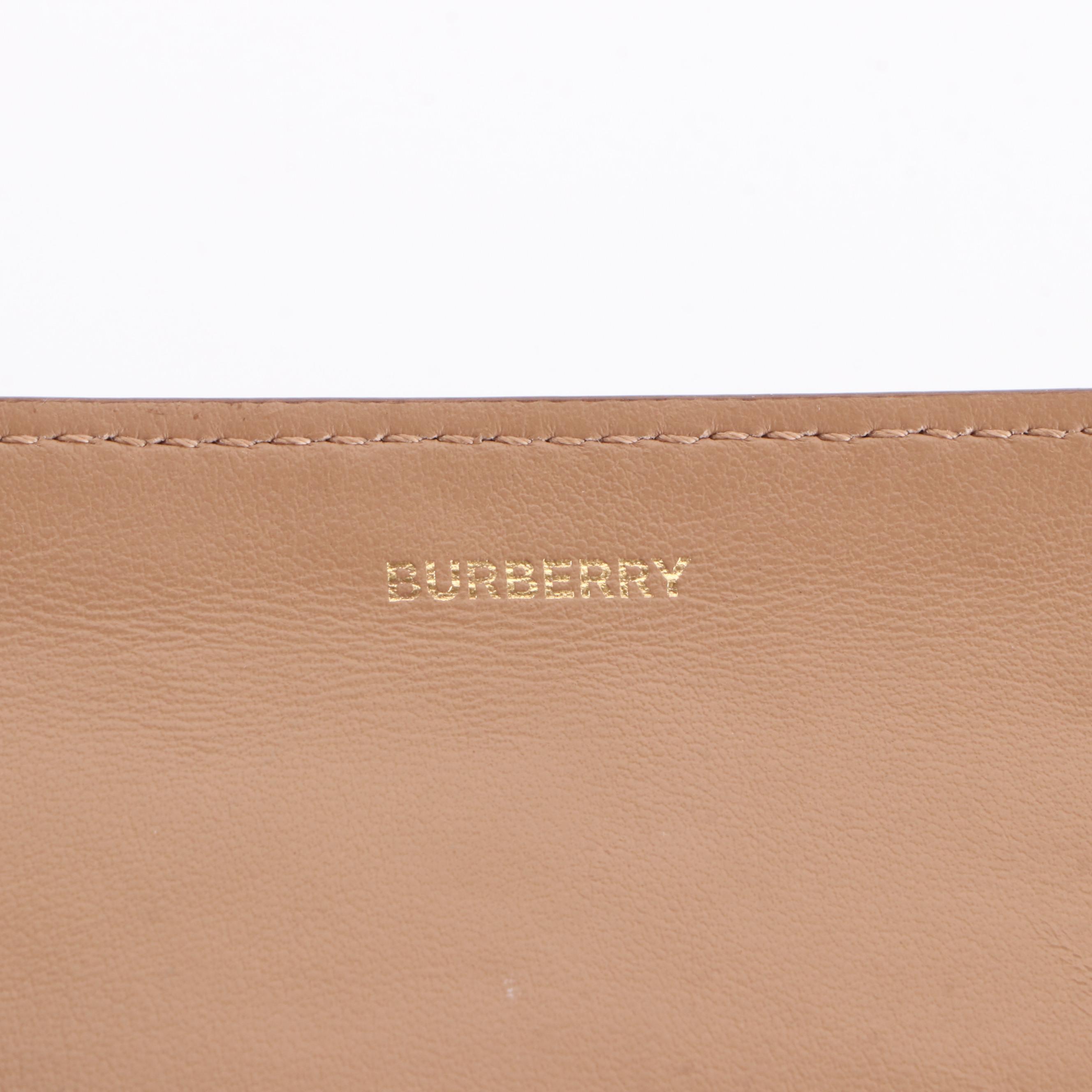 Burberry Long Wallet in TB Monogram Embossed Leather | EBTH