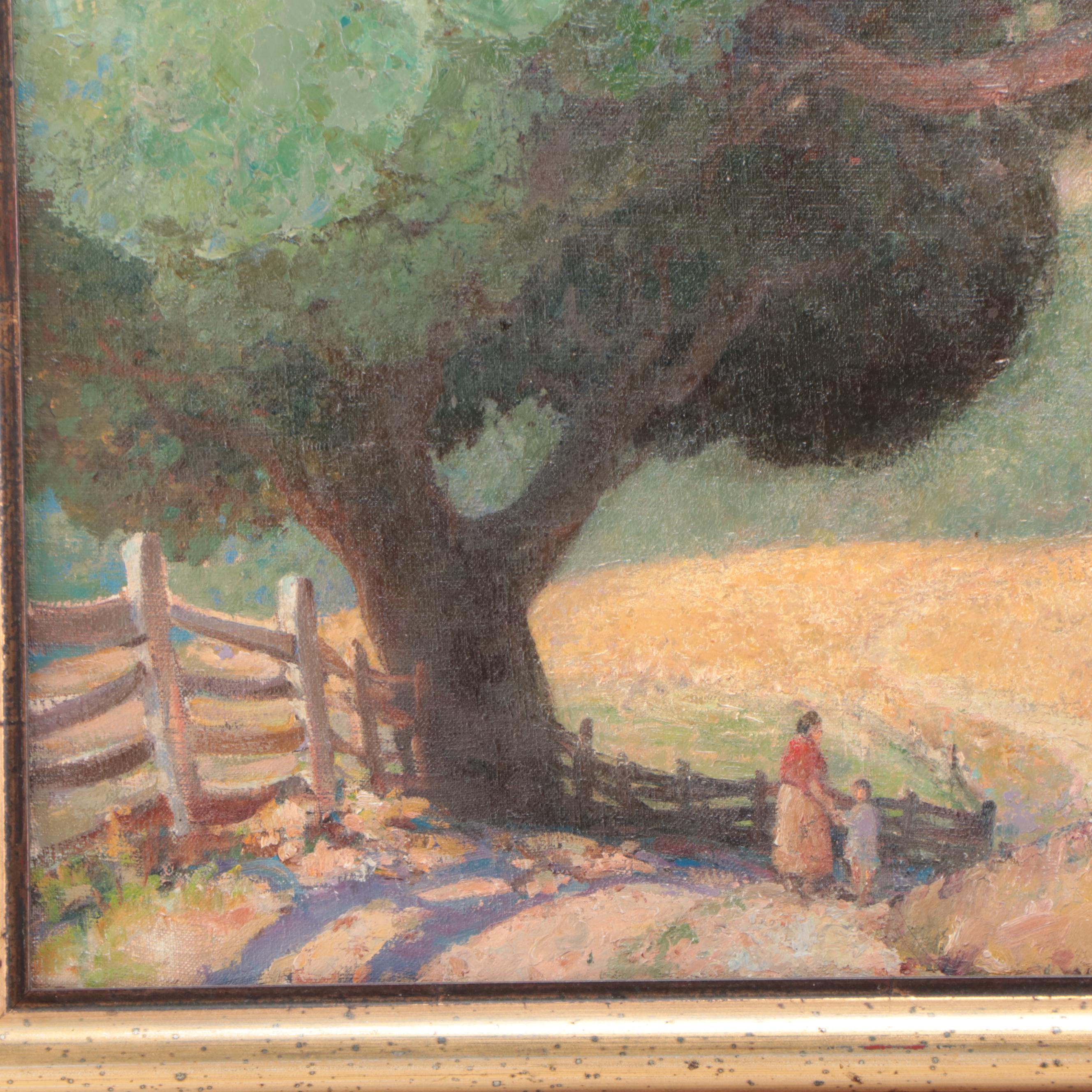 Country Landscape Oil Painting | EBTH