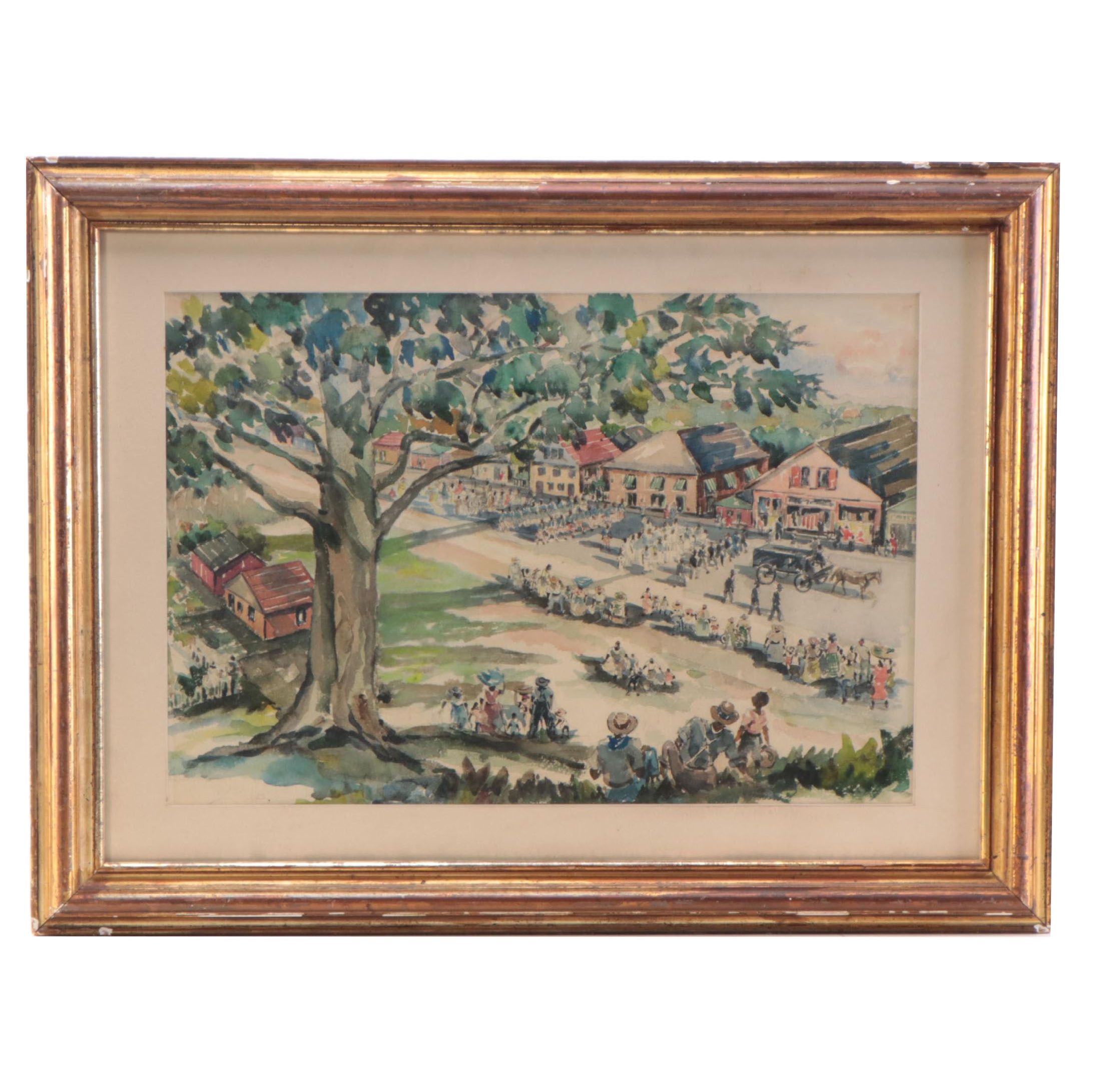 Albert Herbert Original Watercolor | EBTH