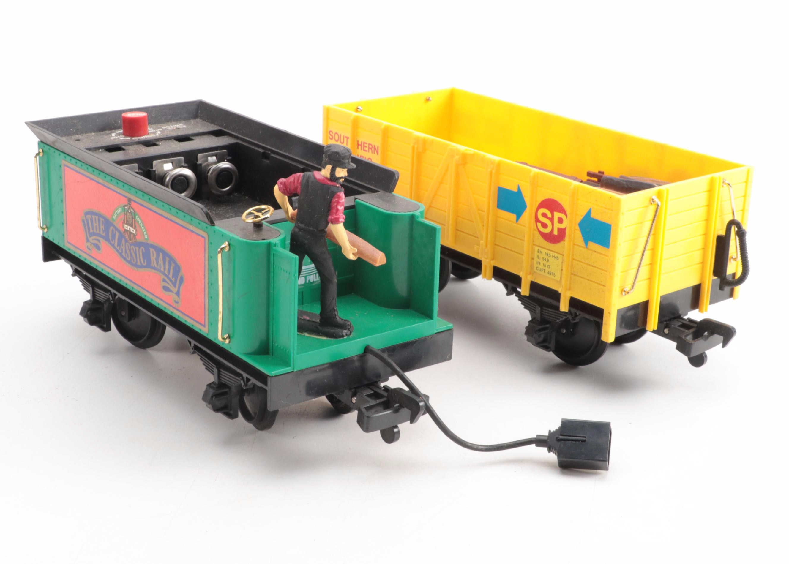 Echo Toy The Classic Rail Train Set with Straight and Curved Tracks | EBTH