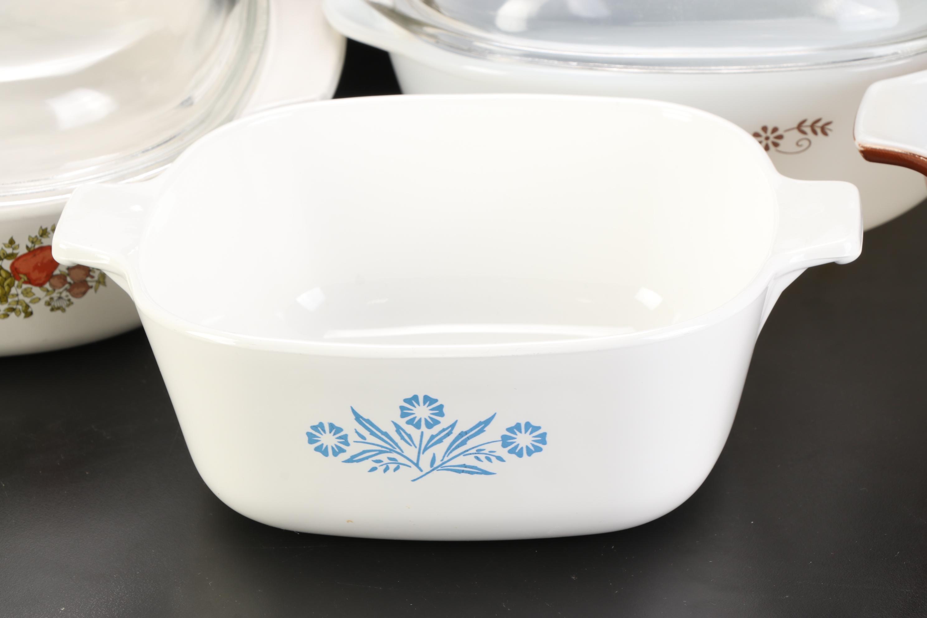 Pyrex, CorningWare, Fire-King and More Casserole Dishes and Mixing ...
