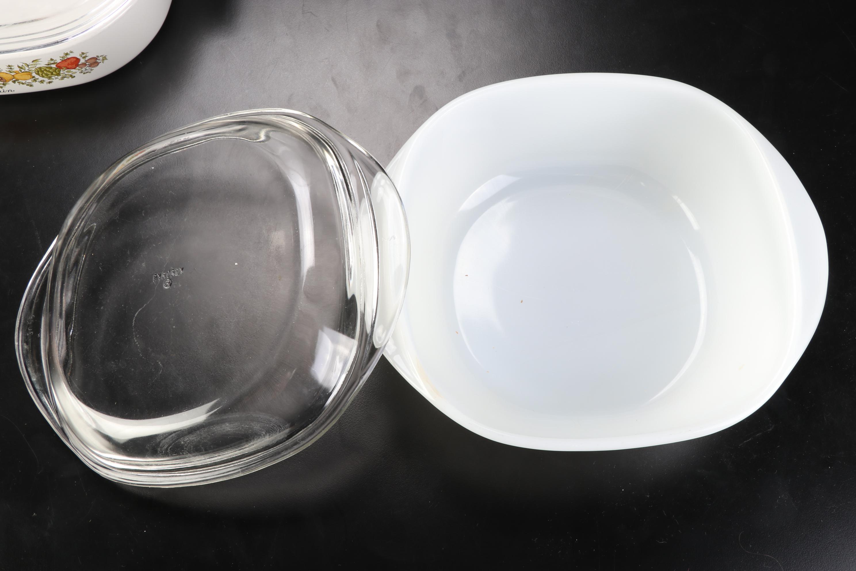 Pyrex, CorningWare, Fire-King and More Casserole Dishes and Mixing ...