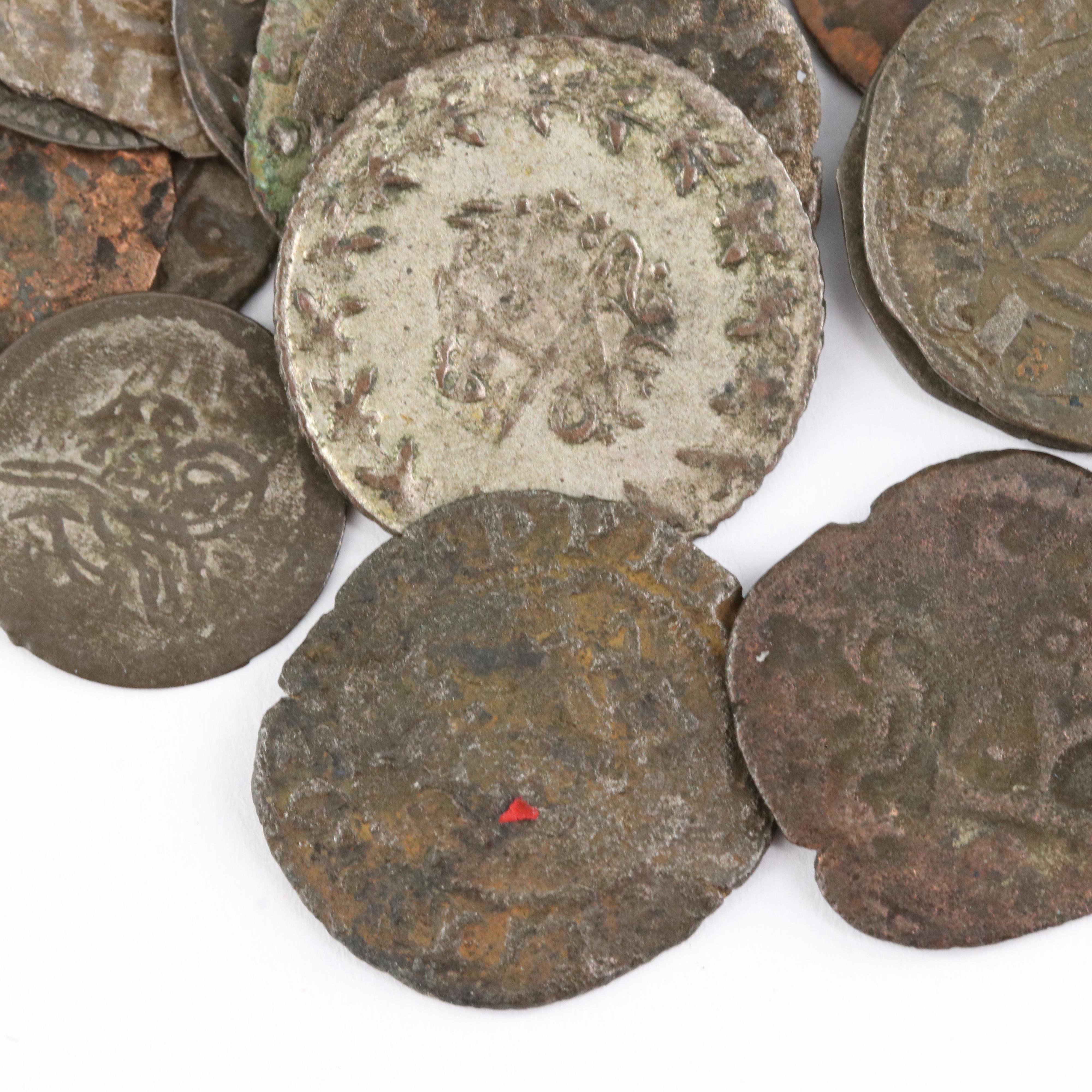 Twenty-Eight Medieval Hammered Coins | EBTH