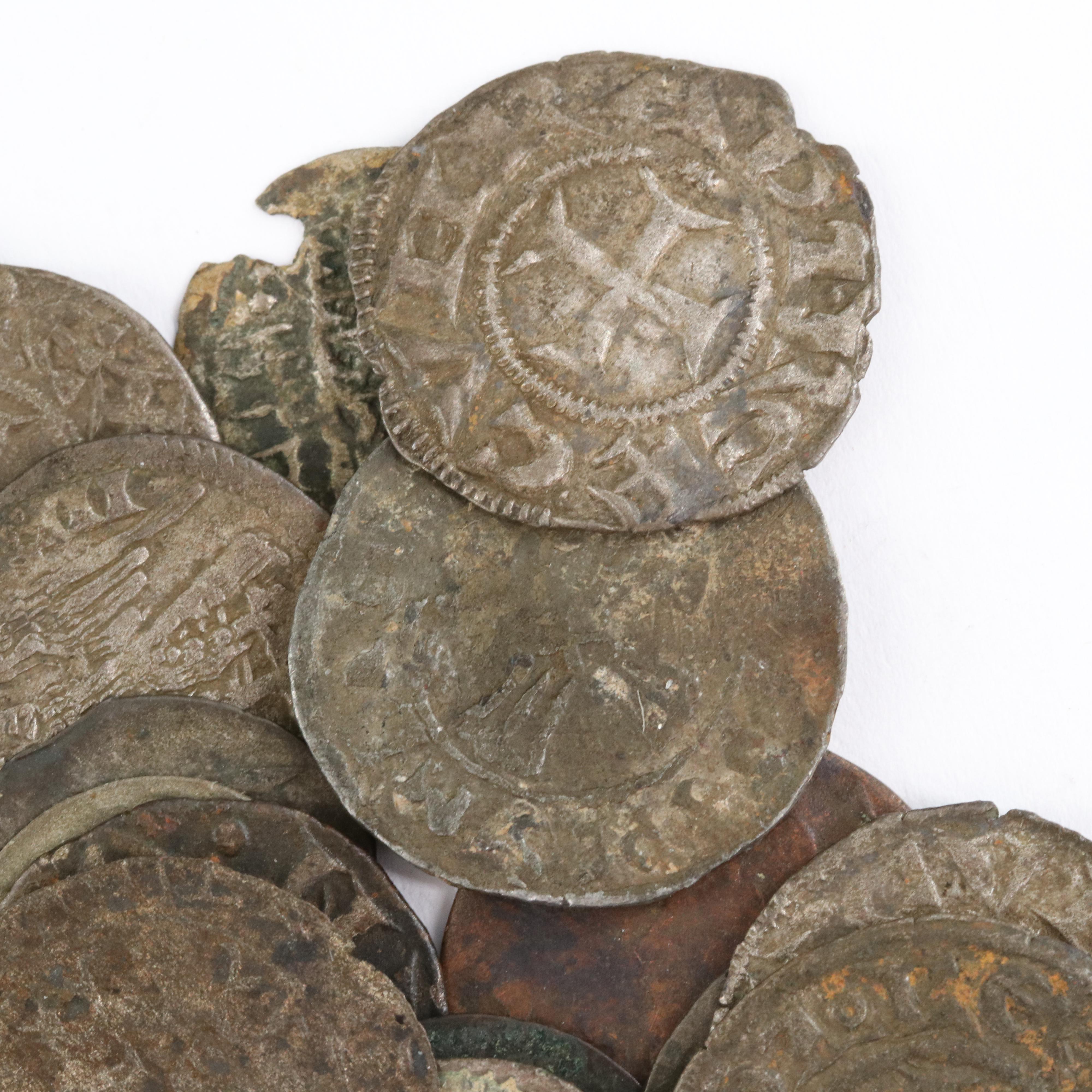 Twenty-Eight Medieval Hammered Coins | EBTH