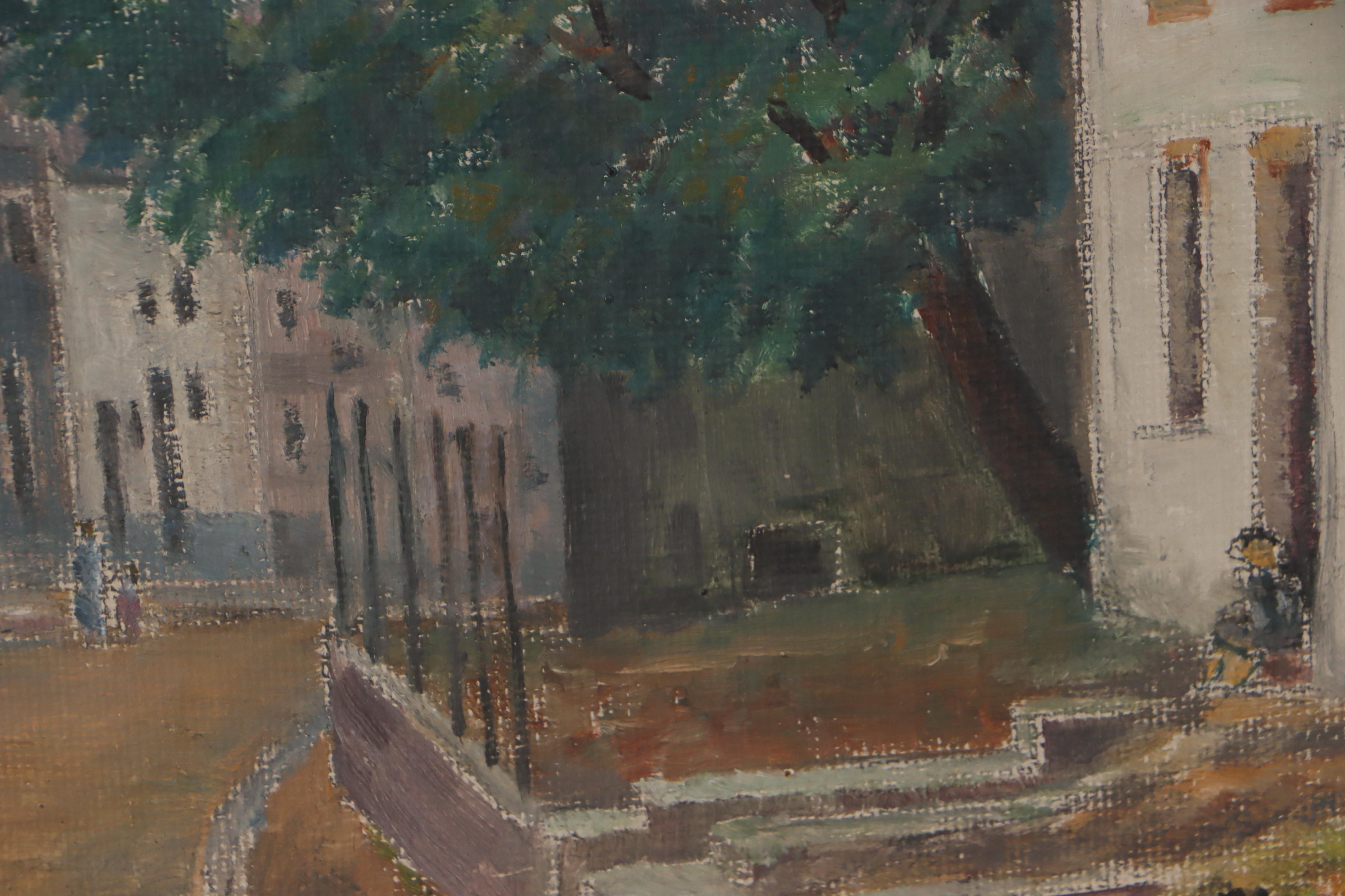 F. Ehrlich Oil Painting "Dudelarge," 1930 | EBTH