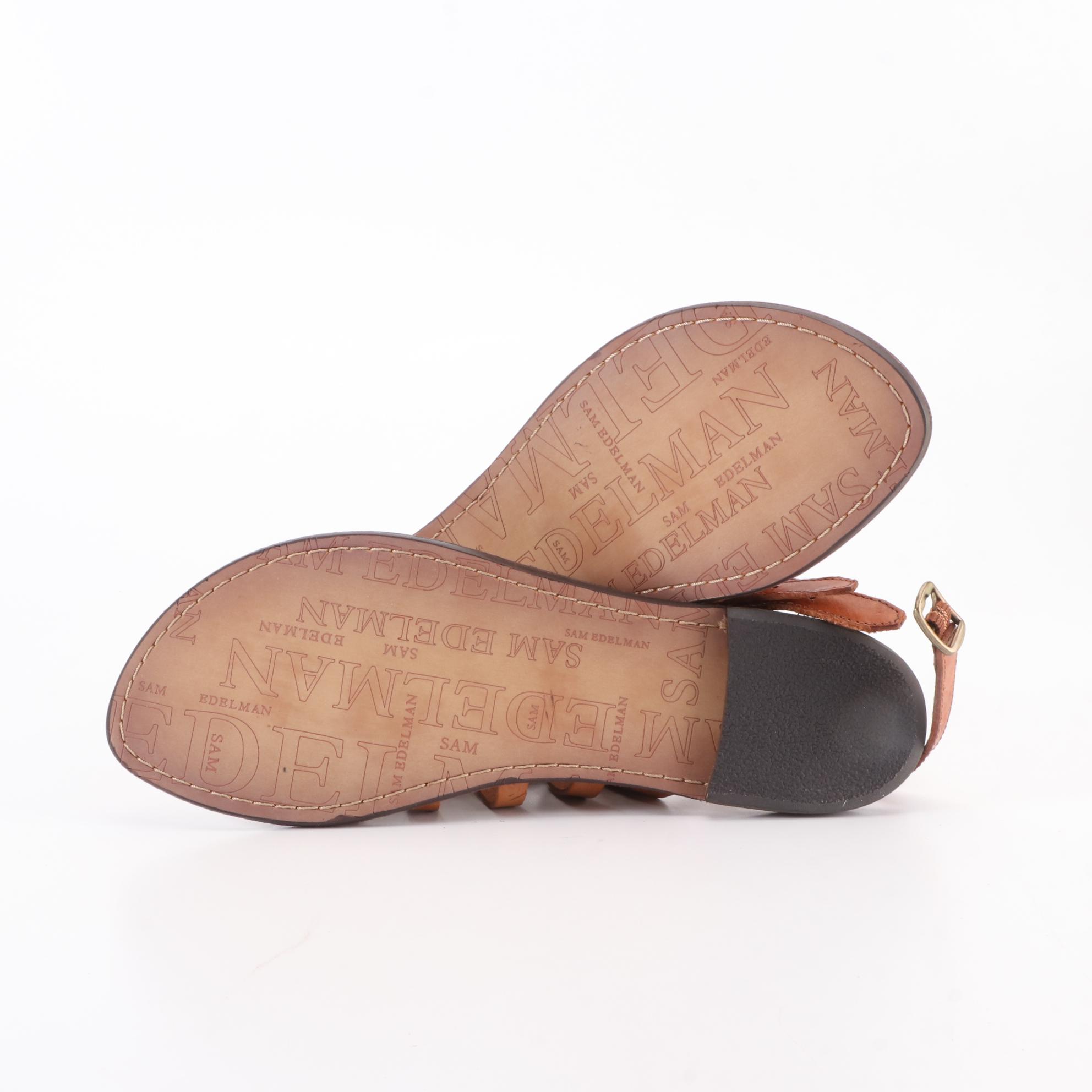 Sam Edelman Greco and Daria Sandals in Leather with Boxes | EBTH