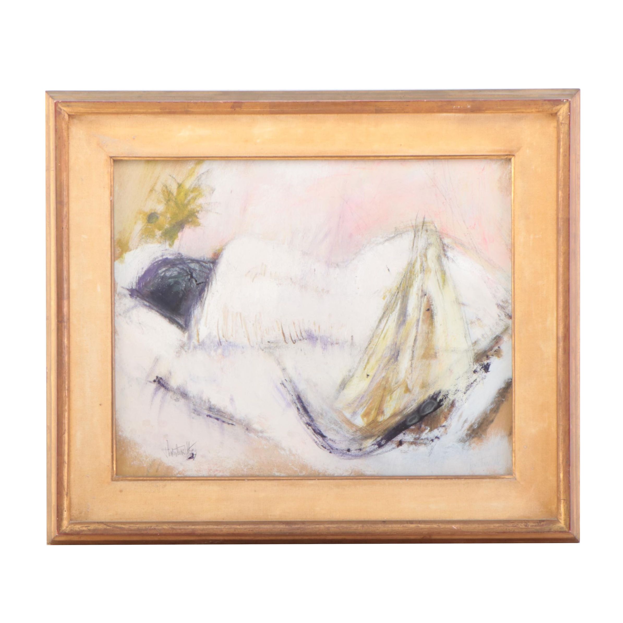 Thornton Utz Abstract Oil Painting | EBTH