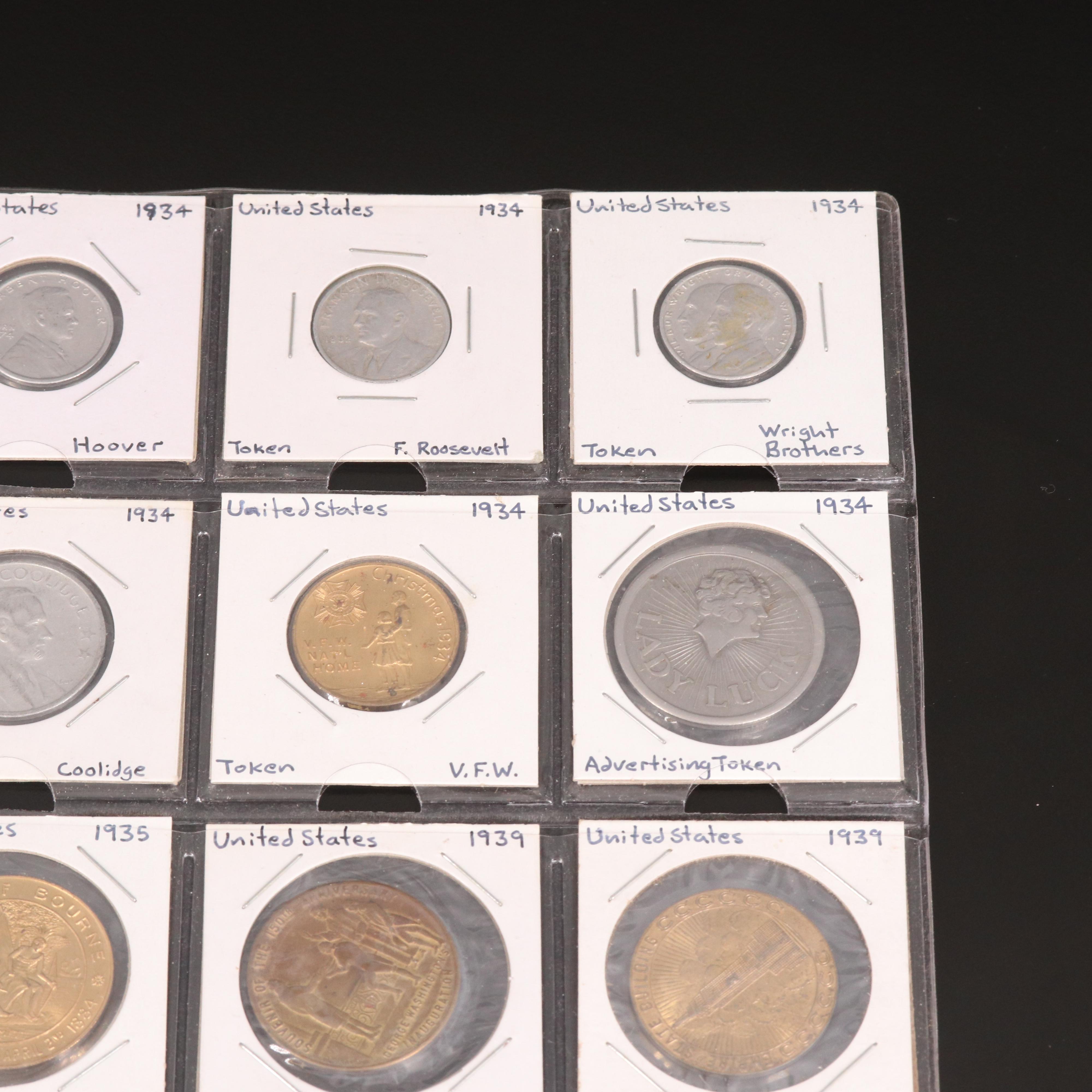 Group of Twenty United States Modern Tokens | EBTH