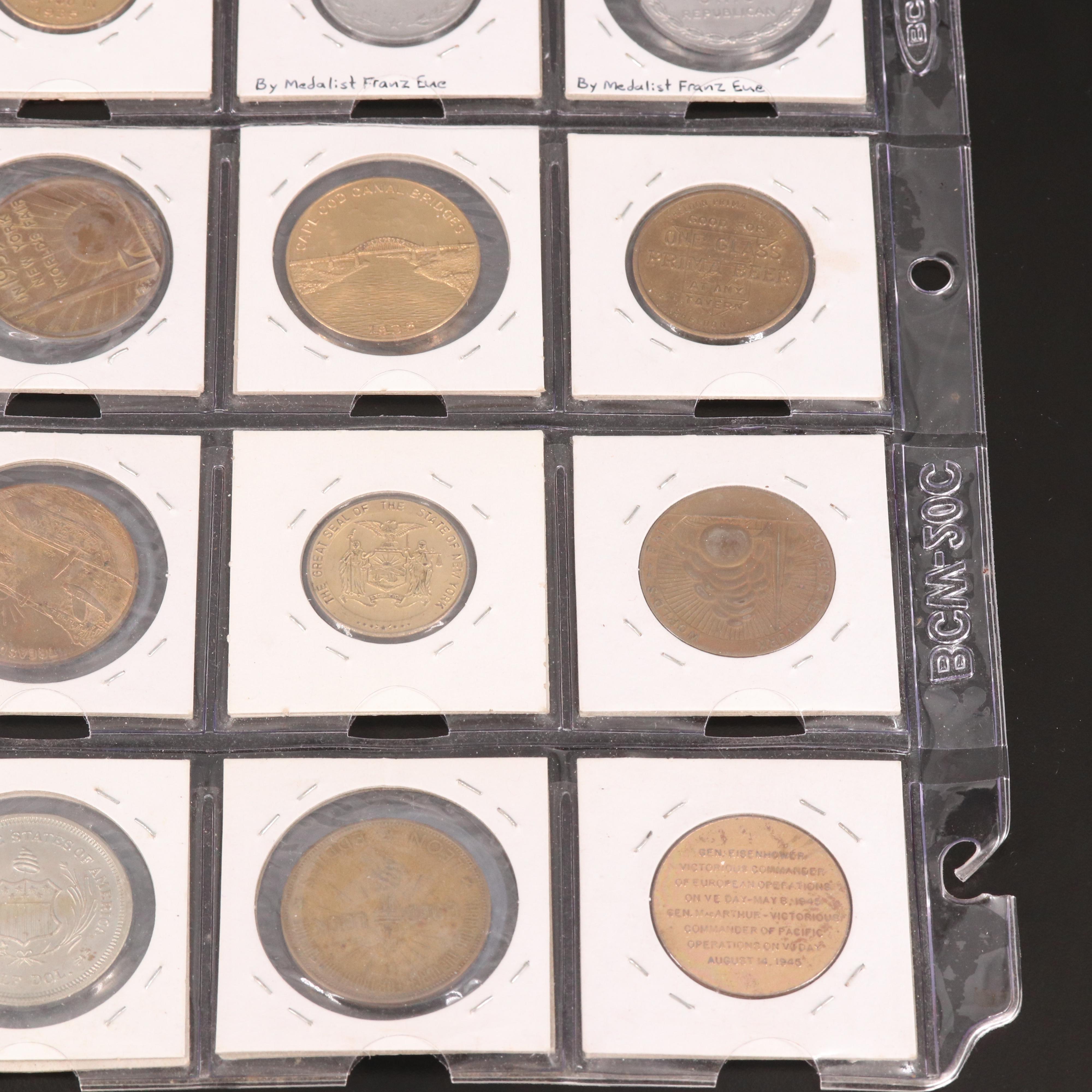 Group of Twenty United States Modern Tokens | EBTH